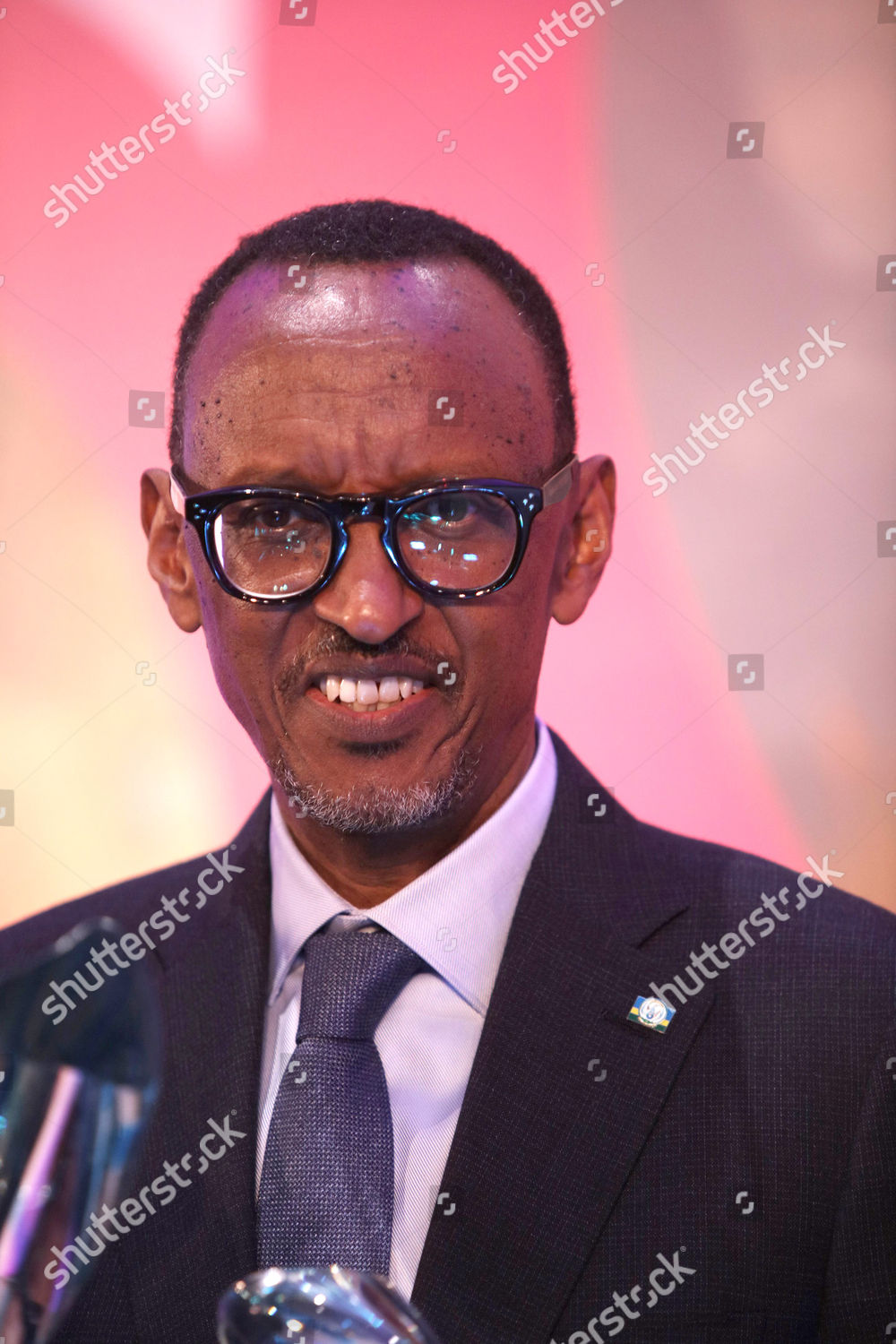 He President Paul Kagame Republic Rawanda Editorial Stock Photo - Stock ...