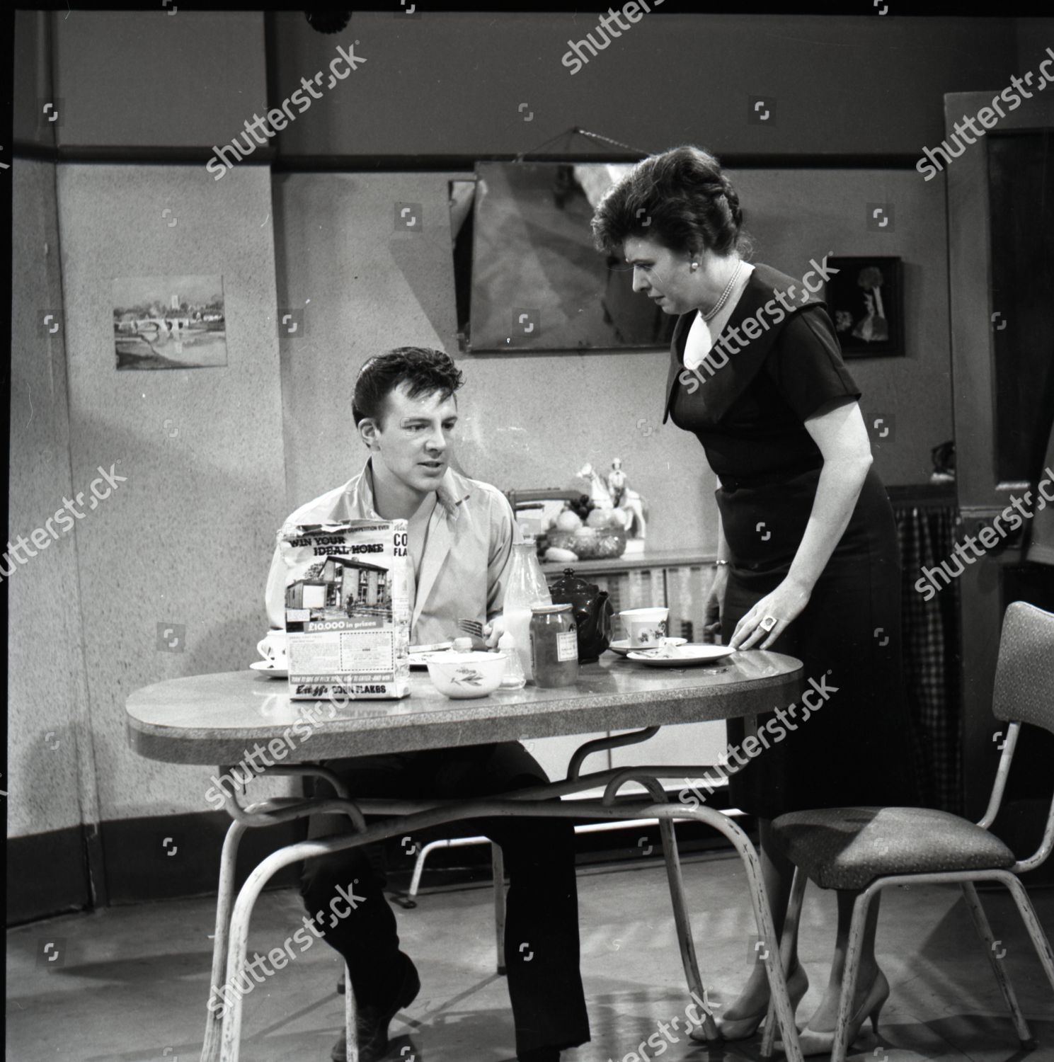 Philip Lowrie Dennis Tanner Pat Phoenix Editorial Stock Photo - Stock ...