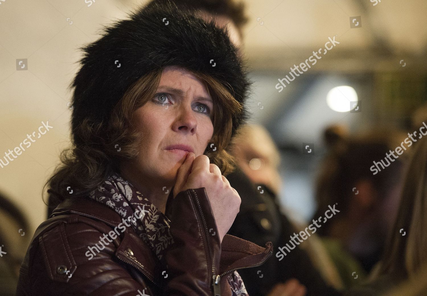 Emma Steele 47 Village Harmondsworth Reacts Editorial Stock Photo ...