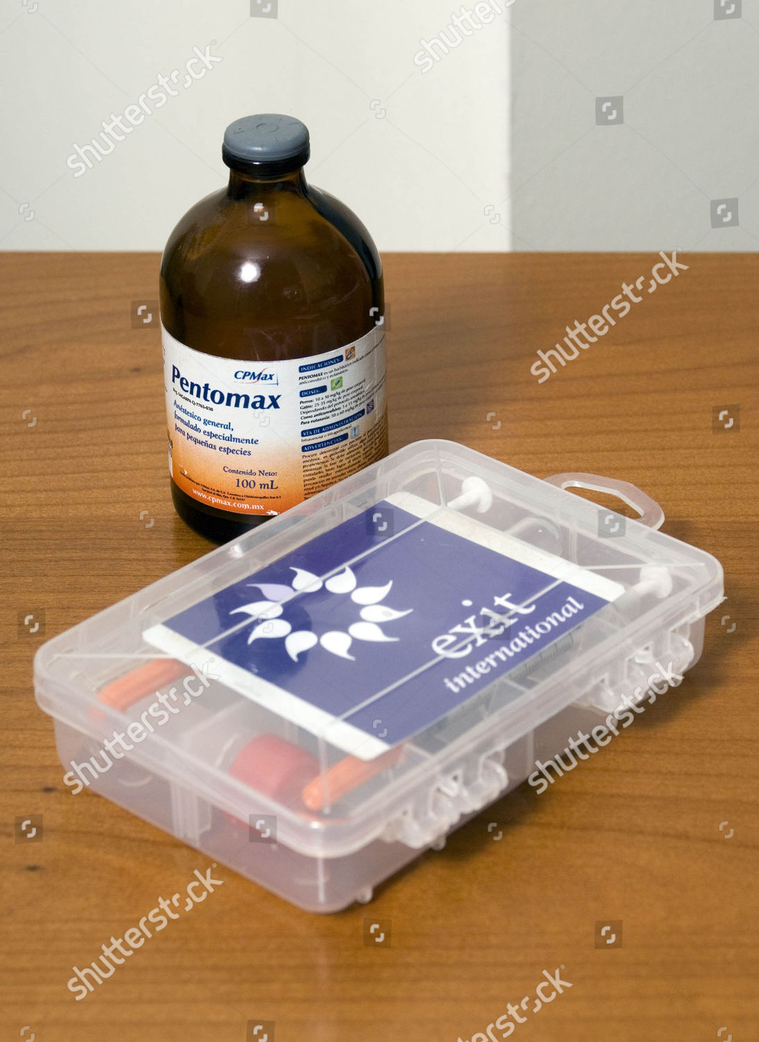 Simple Exit Kit Which Tests That Editorial Stock Photo - Stock Image ...