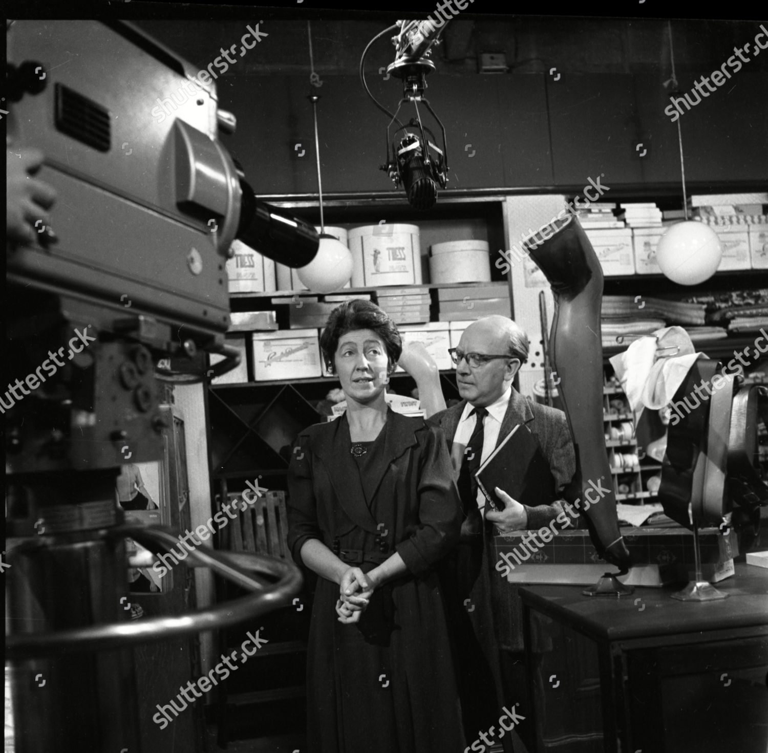 Joan Paton Miss Pemberton Arthur Lowe Editorial Stock Photo - Stock ...