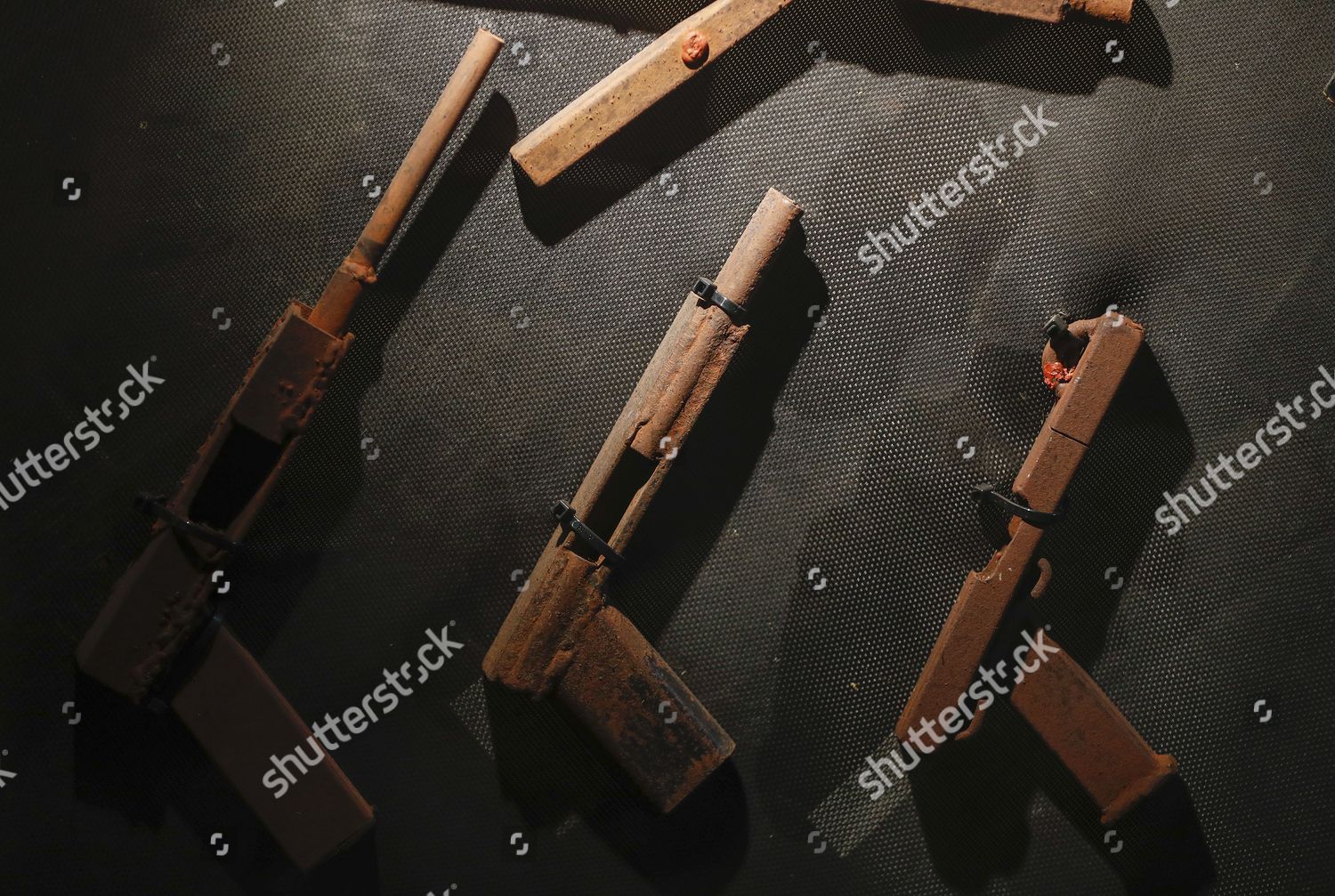 Homemade Guns On Display South African Editorial Stock Photo - Stock ...