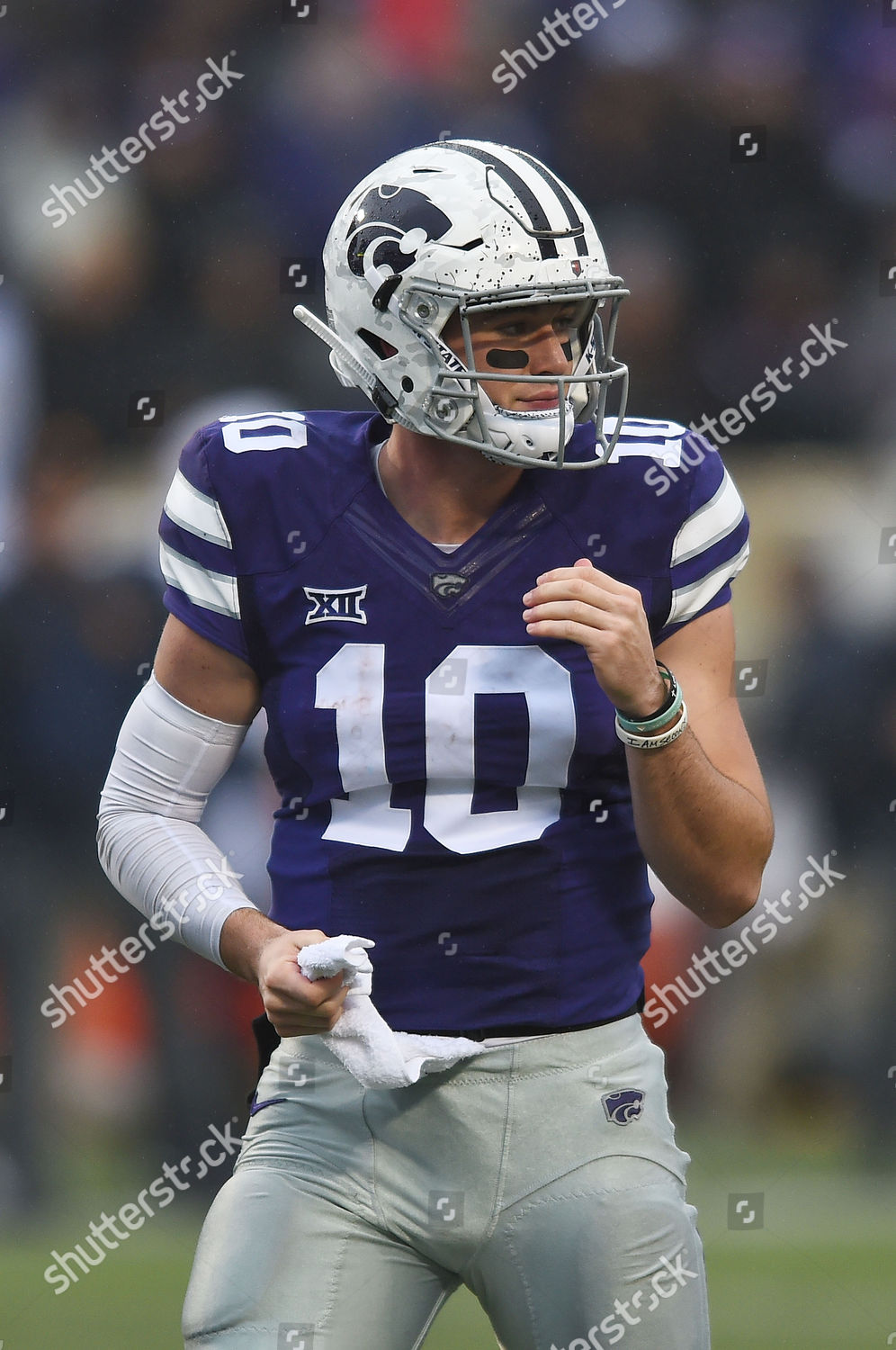 Kansas State Wildcats Quarterback Skylar Thompson Editorial Stock Photo ...