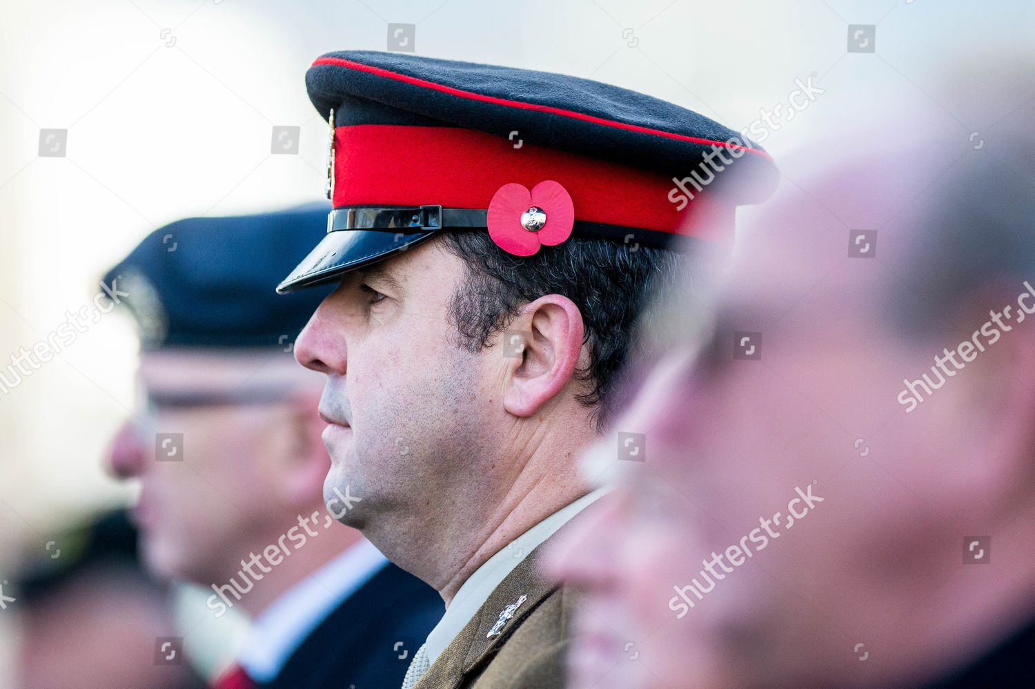 Man Uniform Looks On Poppy On Editorial Stock Photo - Stock Image ...