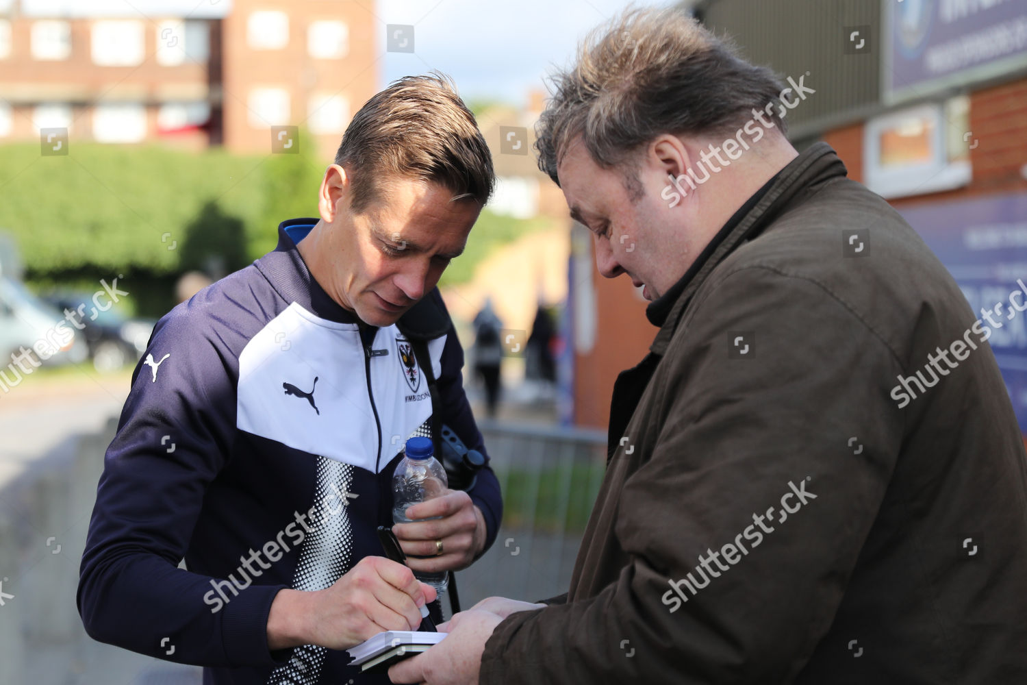 Afc Wimbledon Defender Paul Robinson 6 Editorial Stock Photo - Stock ...