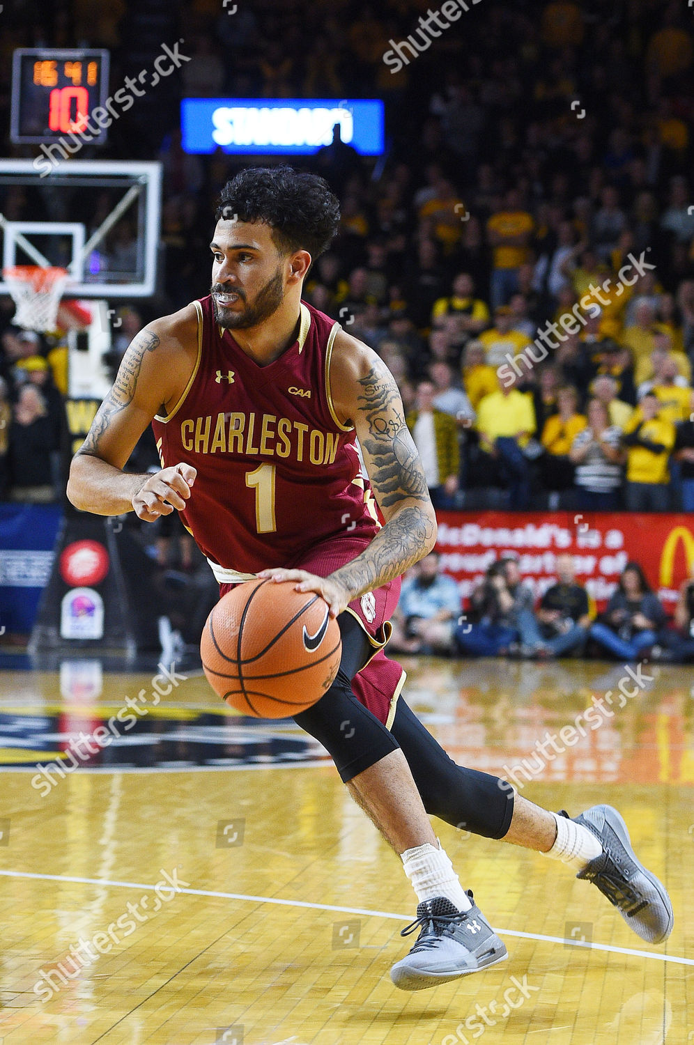 Charleston Cougars Guard Grant Riller 1 Editorial Stock Photo - Stock ...