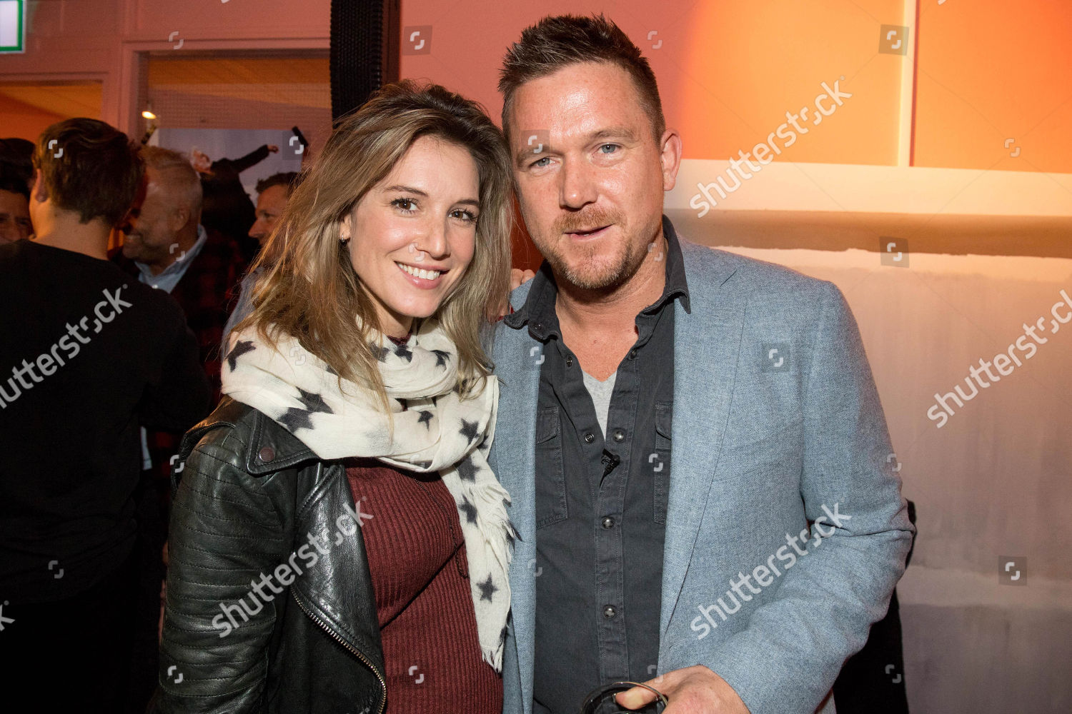 Johnny De Mol His Partner Anouk Editorial Stock Photo - Stock Image ...