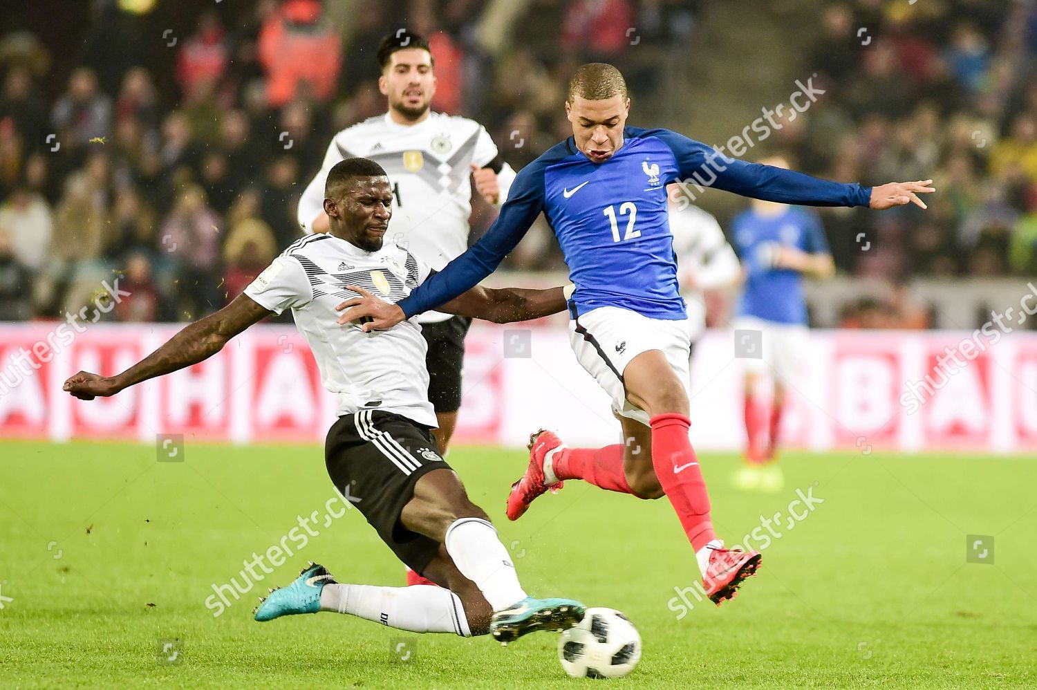 Antonio Ruediger Kylian Mbappe Editorial Stock Photo - Stock Image ...