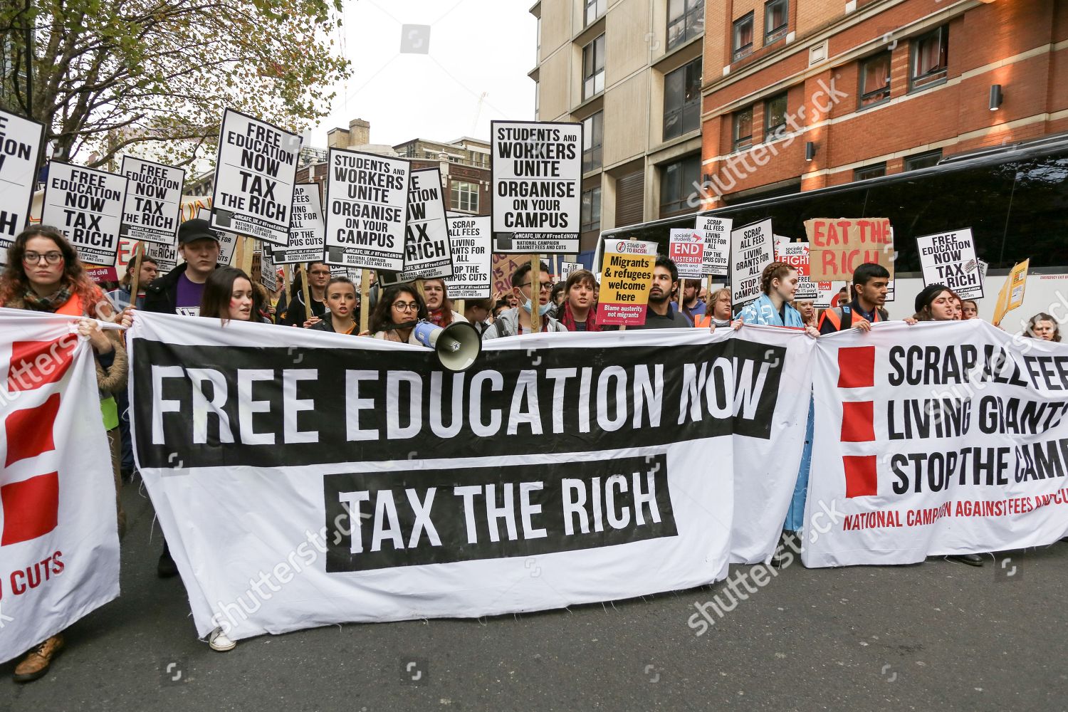 National Campaign Against Fees Cuts Ncafc Editorial Stock Photo - Stock ...