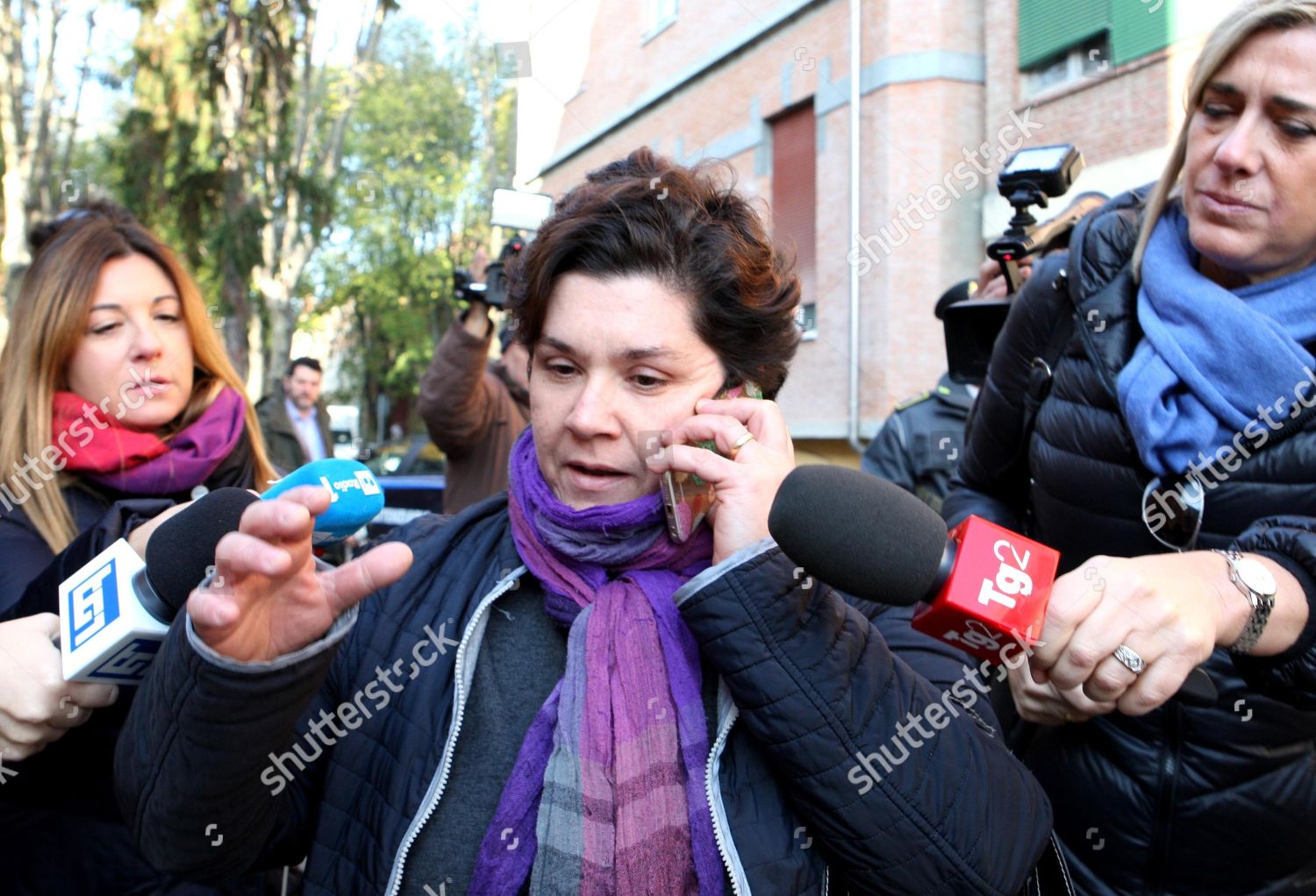 Toto Riinas Daughter Maria Concetta Arrives Editorial Stock Photo ...