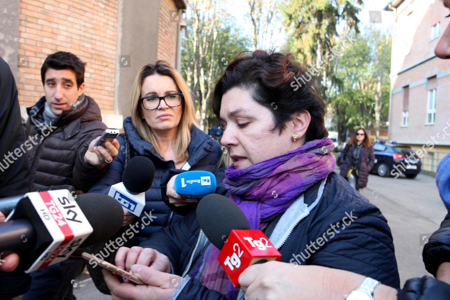 Toto Riinas Daughter Maria Concetta Arrives Editorial Stock Photo ...