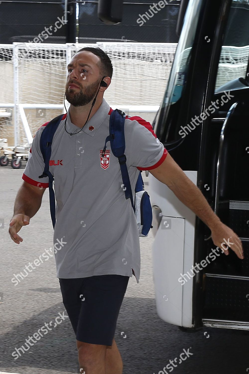 Luke Gale England Arrives Rugby League Editorial Stock Photo - Stock ...