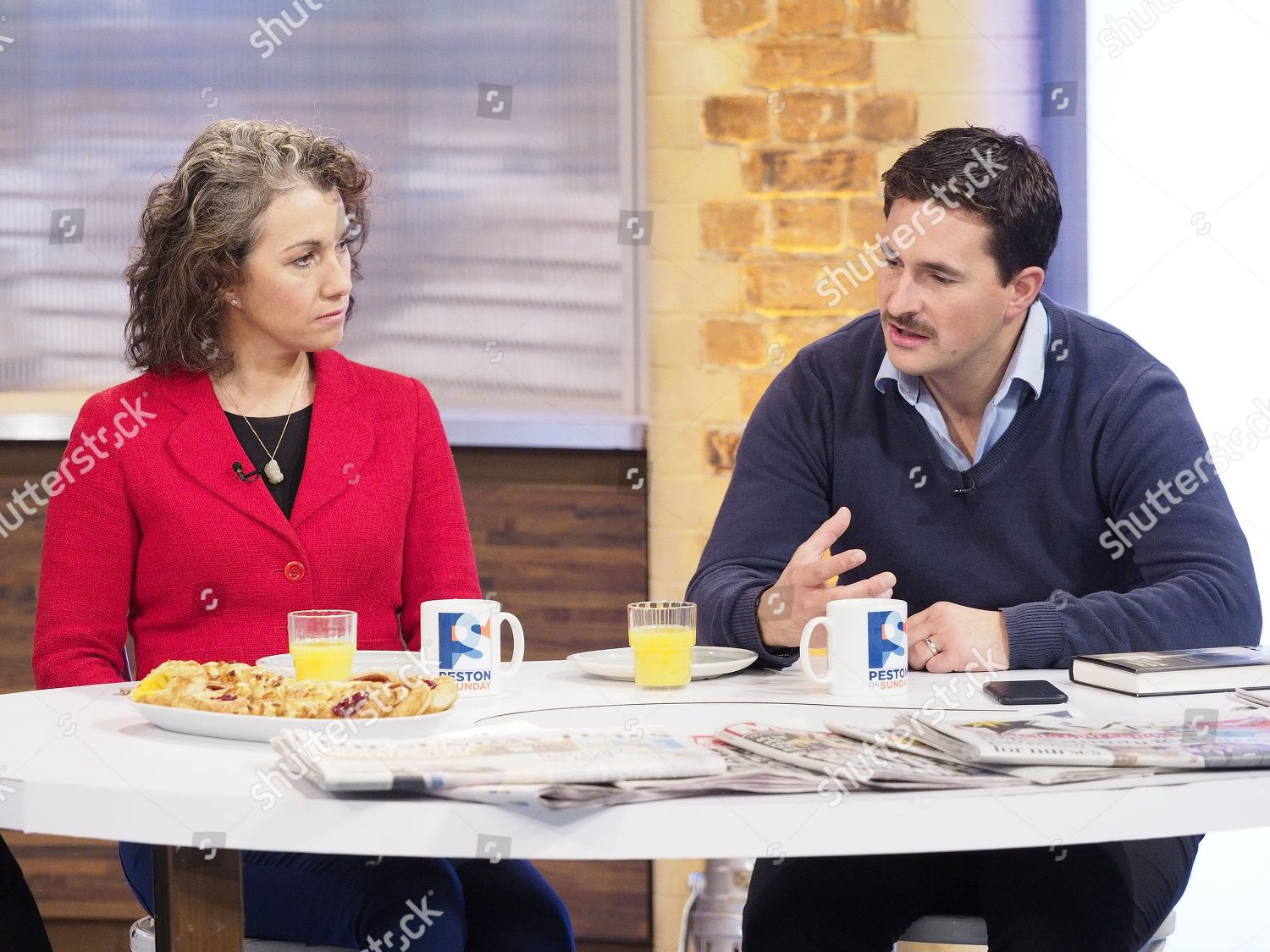 Sarah Champion Mp Johnny Mercer Mp Editorial Stock Photo - Stock Image ...
