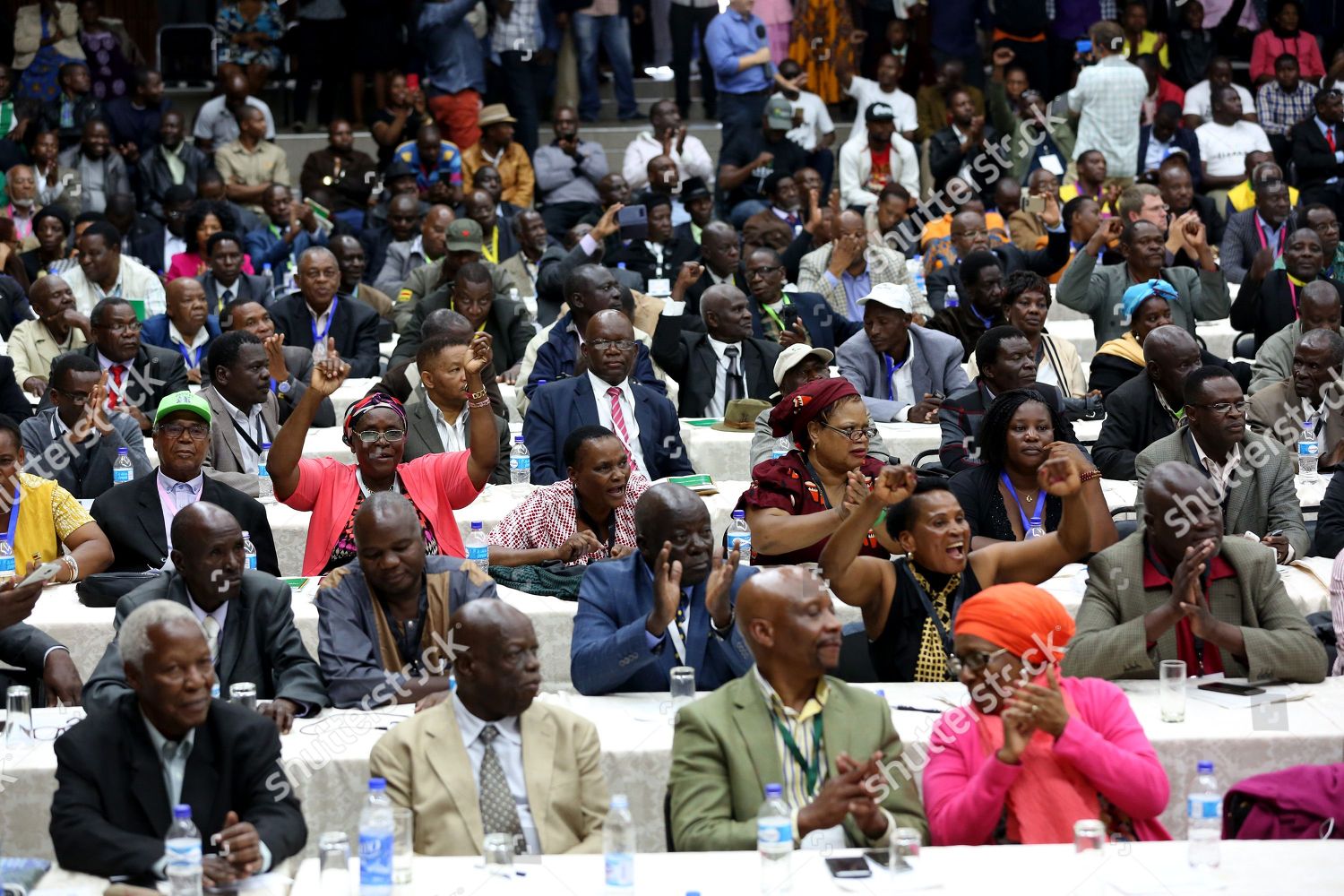 Delegates Extraordinary Zanu Pf Party Central Editorial Stock Photo ...