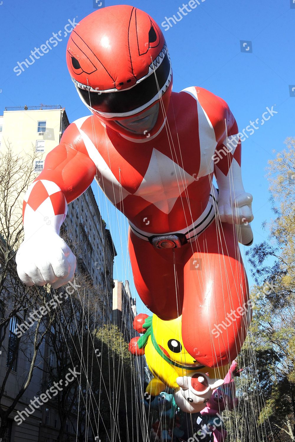 Red Power Ranger Balloon Editorial Stock Photo - Stock Image | Shutterstock