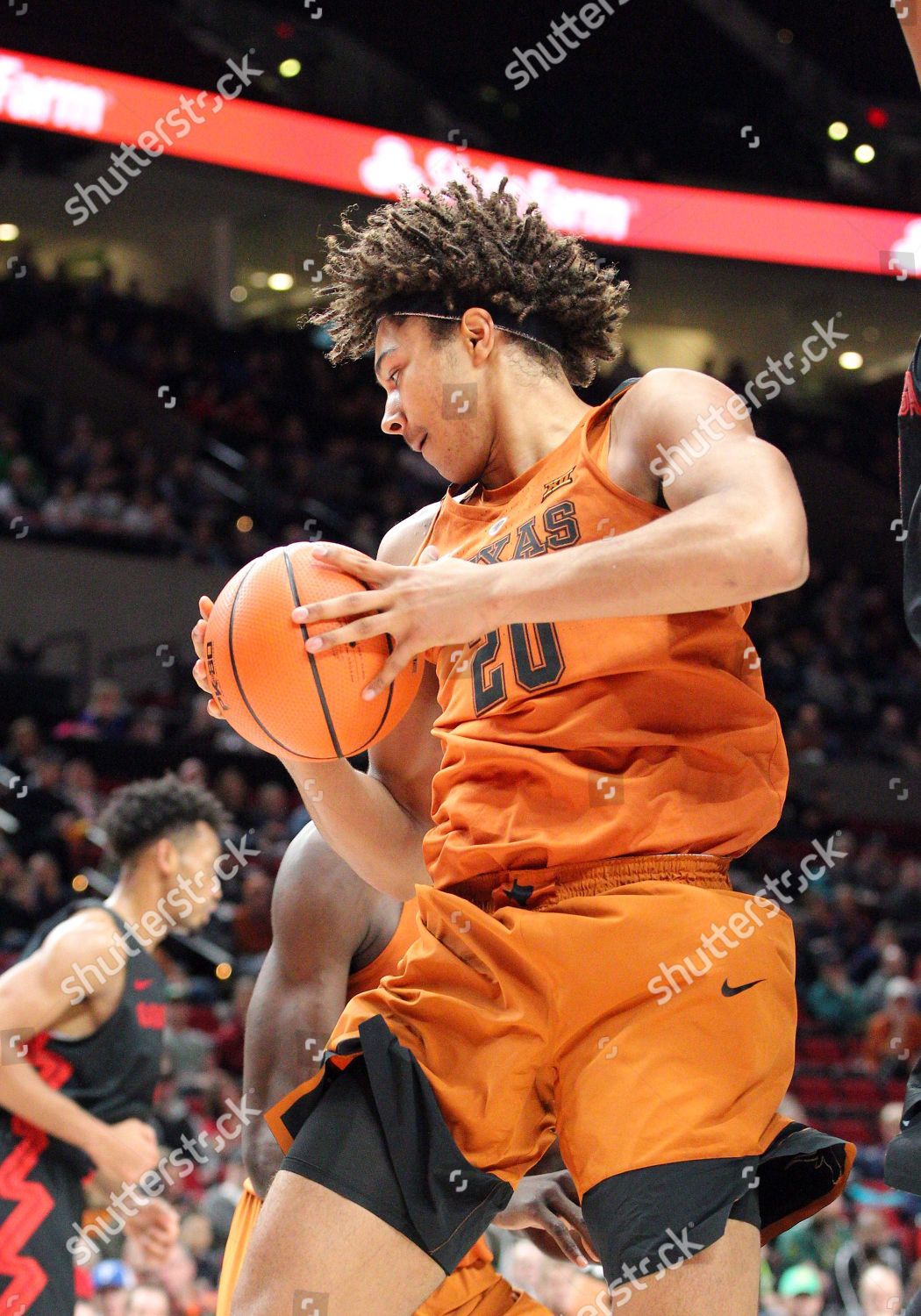 Texas Longhorns Forward Jericho Sims 20 Editorial Stock Photo - Stock ...