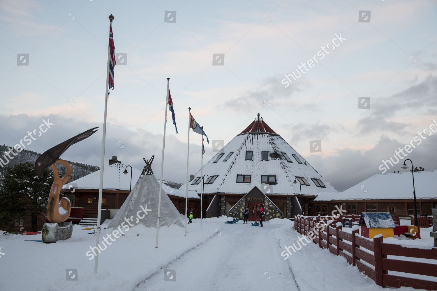Exterior View Arran Lule Sami Peoples Editorial Stock Photo - Stock ...