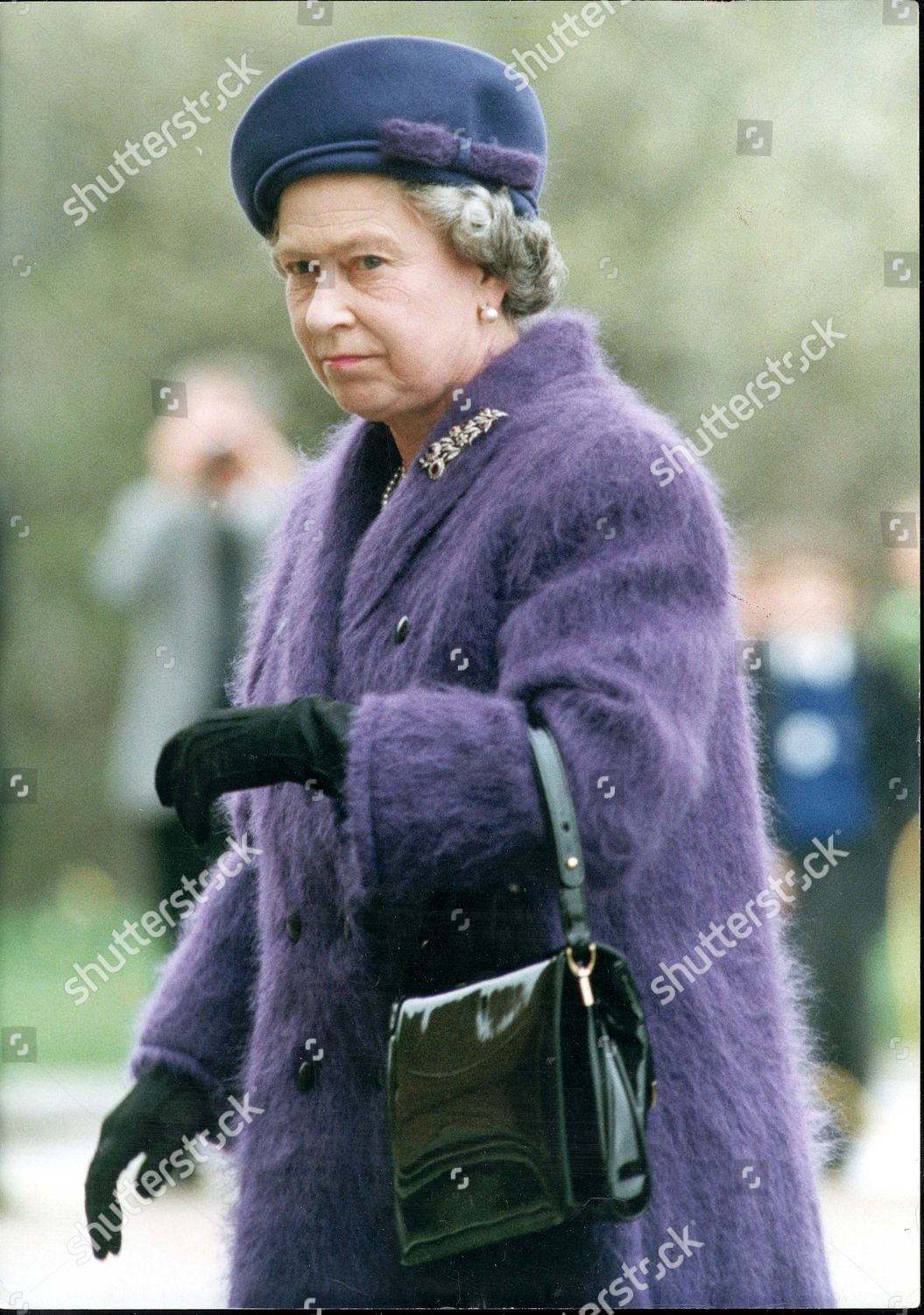 Queen Elizabeth Ii During Her Visit Editorial Stock Photo - Stock Image ...