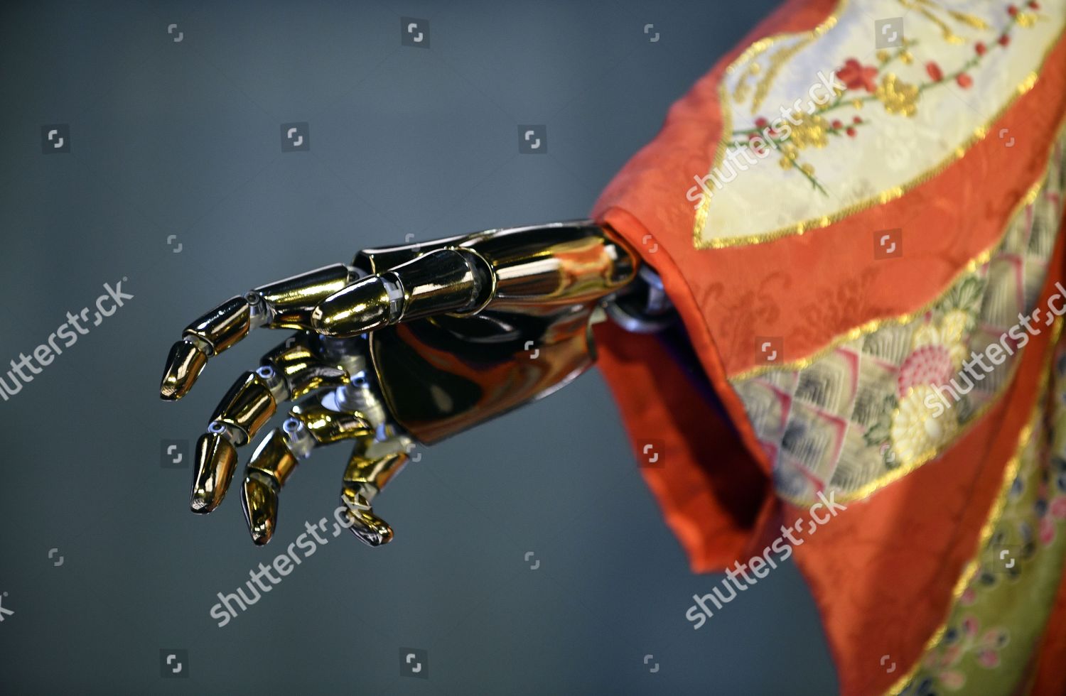 Kimono Clad Robot Displayed During Kimono Editorial Stock Photo - Stock ...
