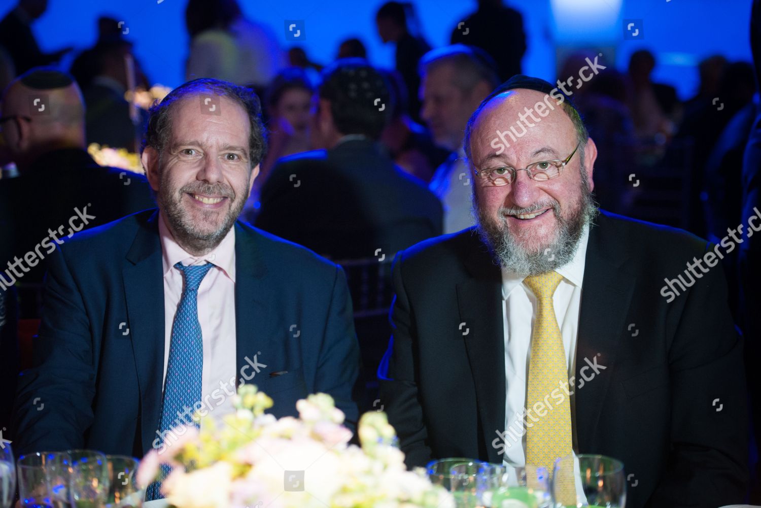 Professor David Latchman Chief Rabbi Ephraim Editorial Stock Photo ...