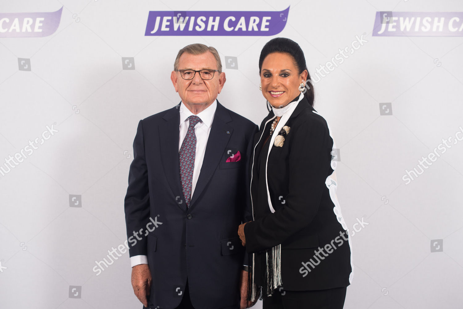 Gerald Ronson Cbe Dame Gail Ronson Editorial Stock Photo - Stock Image ...