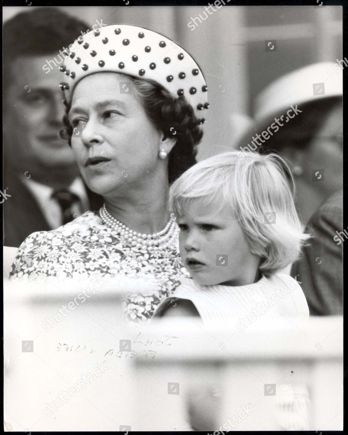 Queen Elizabeth Ii Zara Phillips On Editorial Stock Photo - Stock Image ...
