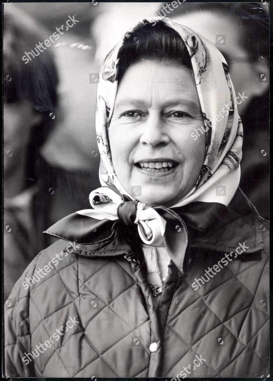 Queen Elizabeth Ii Happy Mood Windsor Editorial Stock Photo - Stock ...