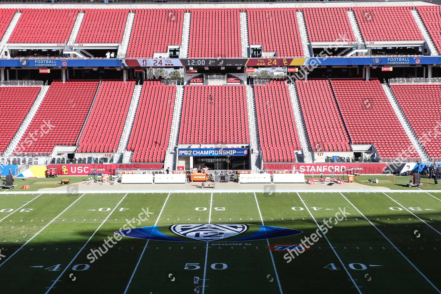 Interior Photo Levis Stadium Prior Start Editorial Stock Photo - Stock ...