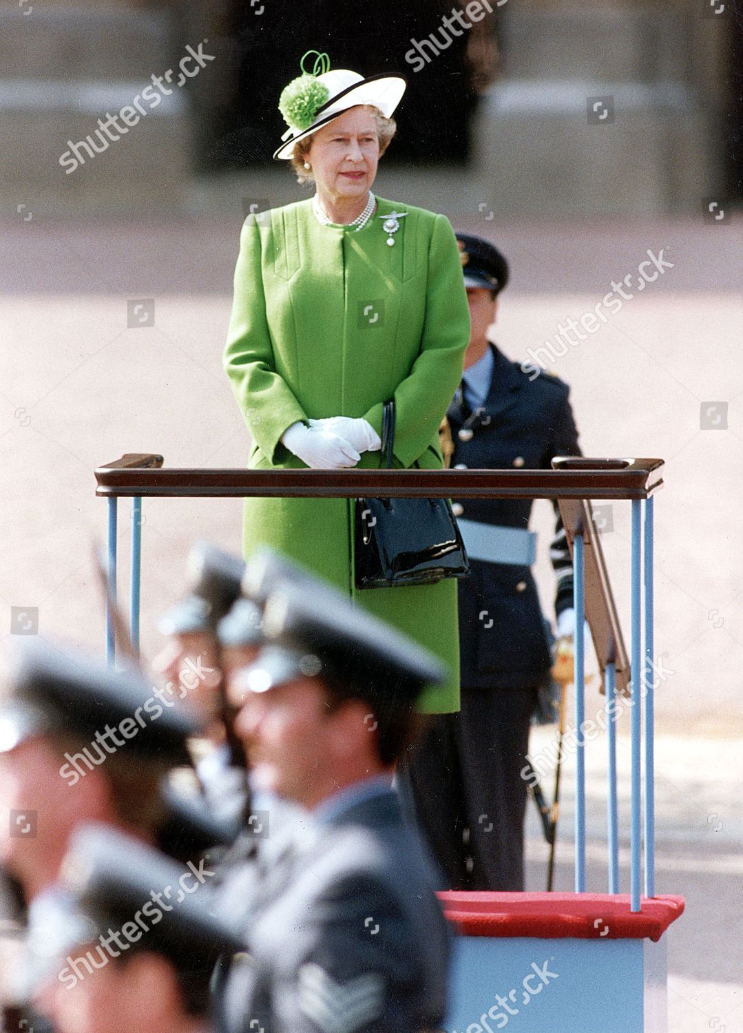 Queen Elizabeth Ii 50th Anniversary Battle Editorial Stock Photo ...