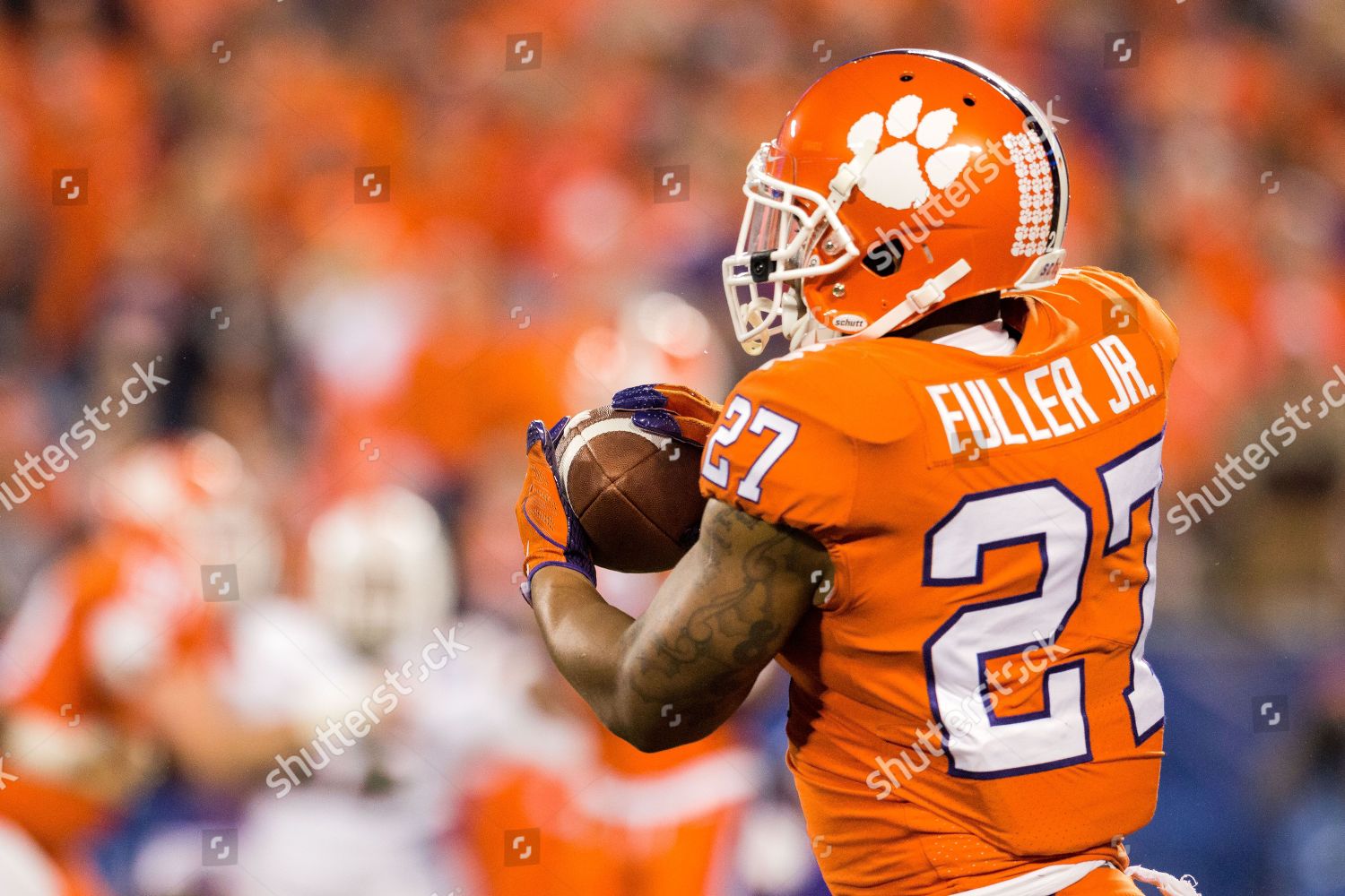 Clemson Running Back Cj Fuller 27 Editorial Stock Photo - Stock Image ...