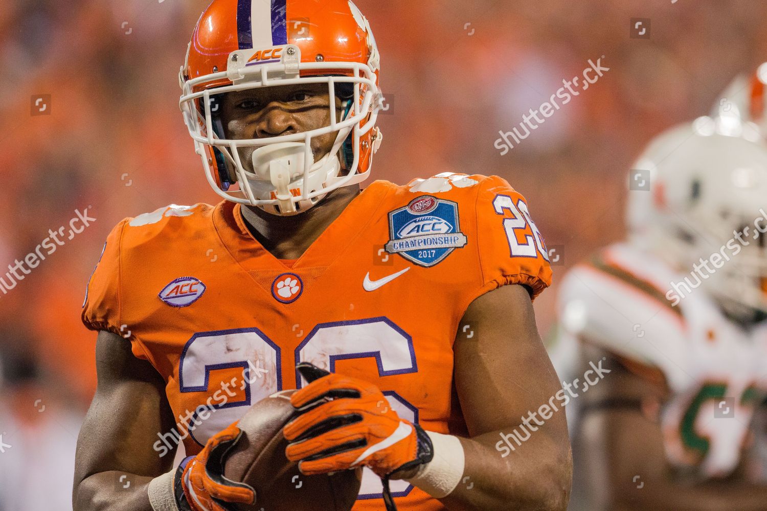 Clemson Running Back Adam Choice 26 Editorial Stock Photo - Stock Image ...