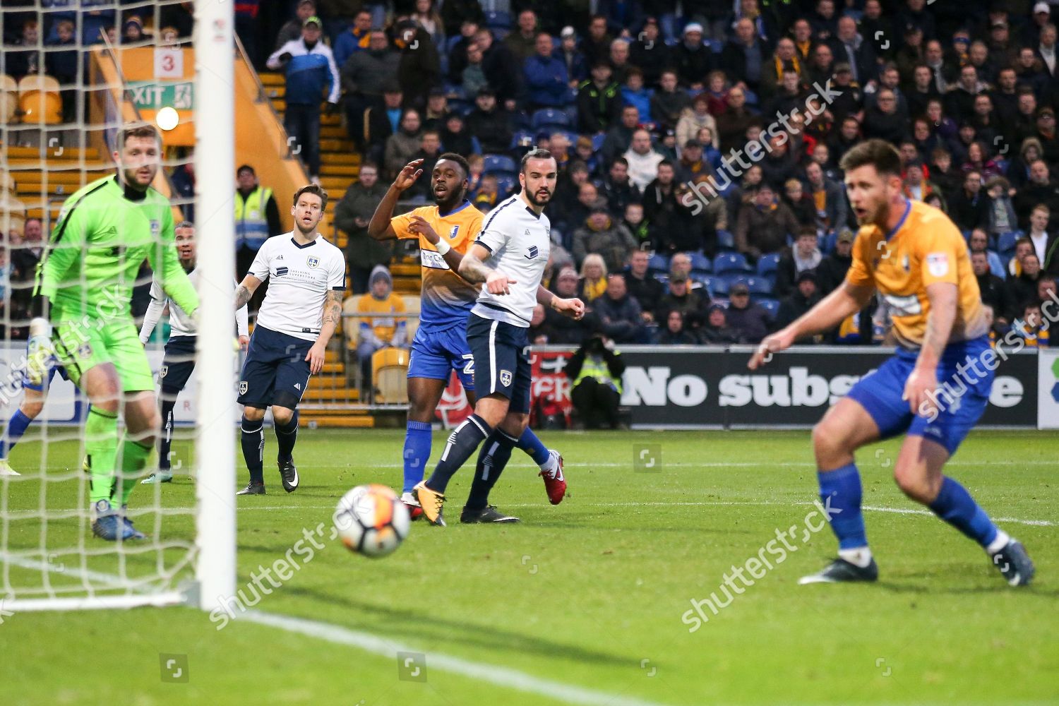 Callum Butcher Mansfield Town 24 Watches Editorial Stock Photo - Stock ...