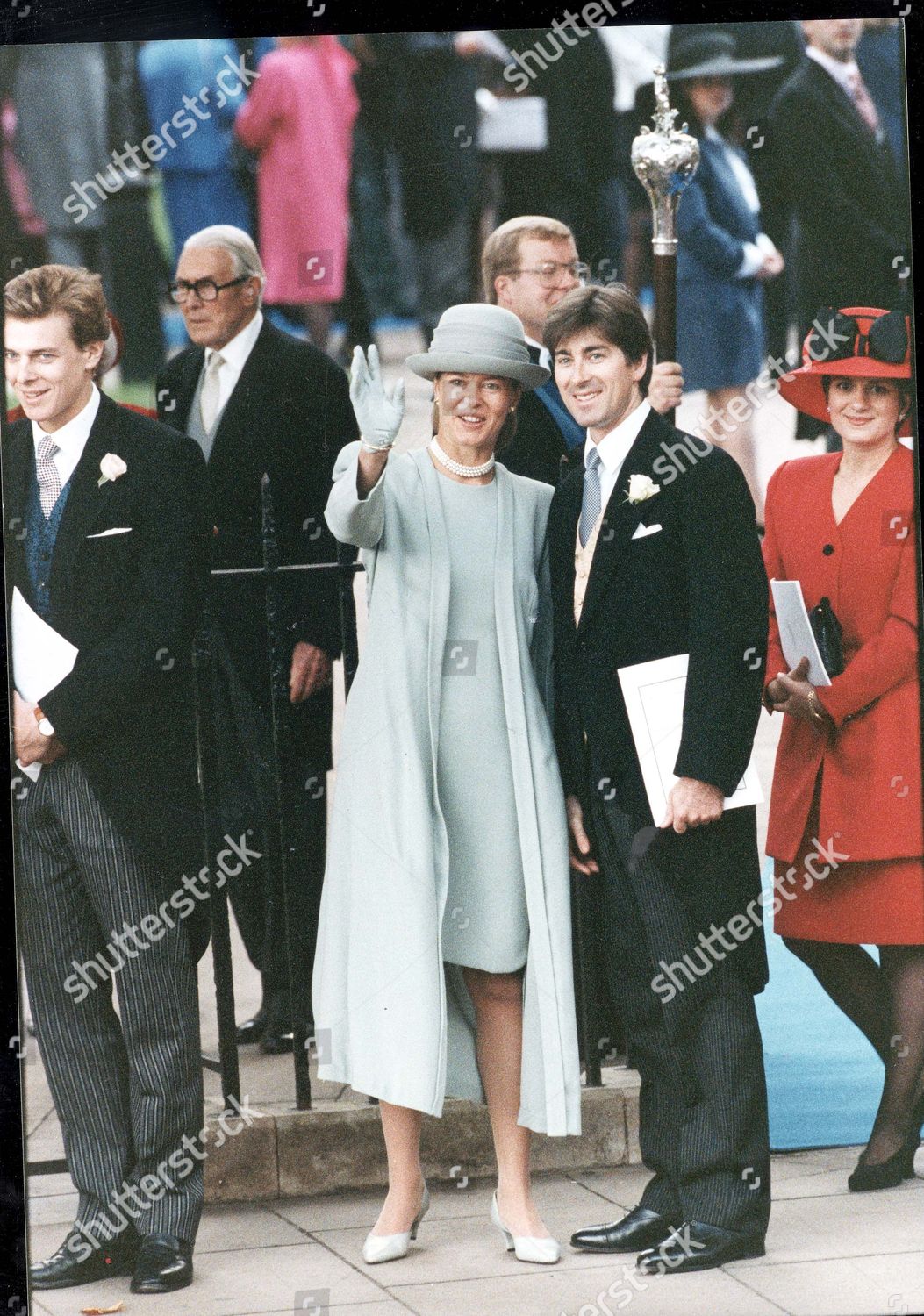 Viscount Linley 1993 Viscount Linley Viscountess Editorial Stock Photo ...