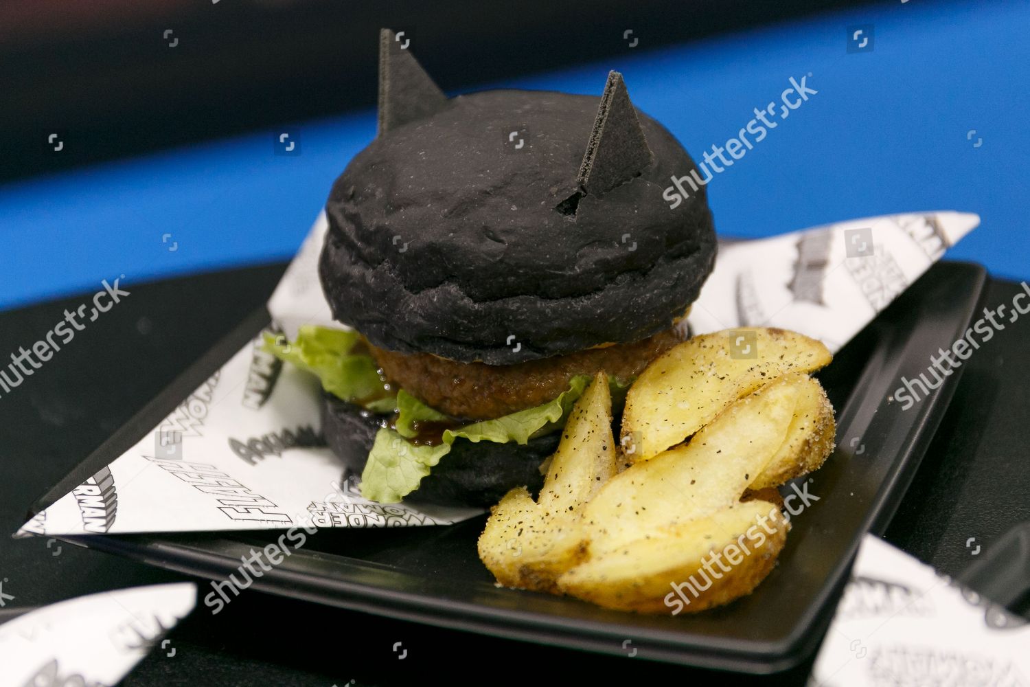 Batman Burger On Display During Tokyo Editorial Stock Photo - Stock ...