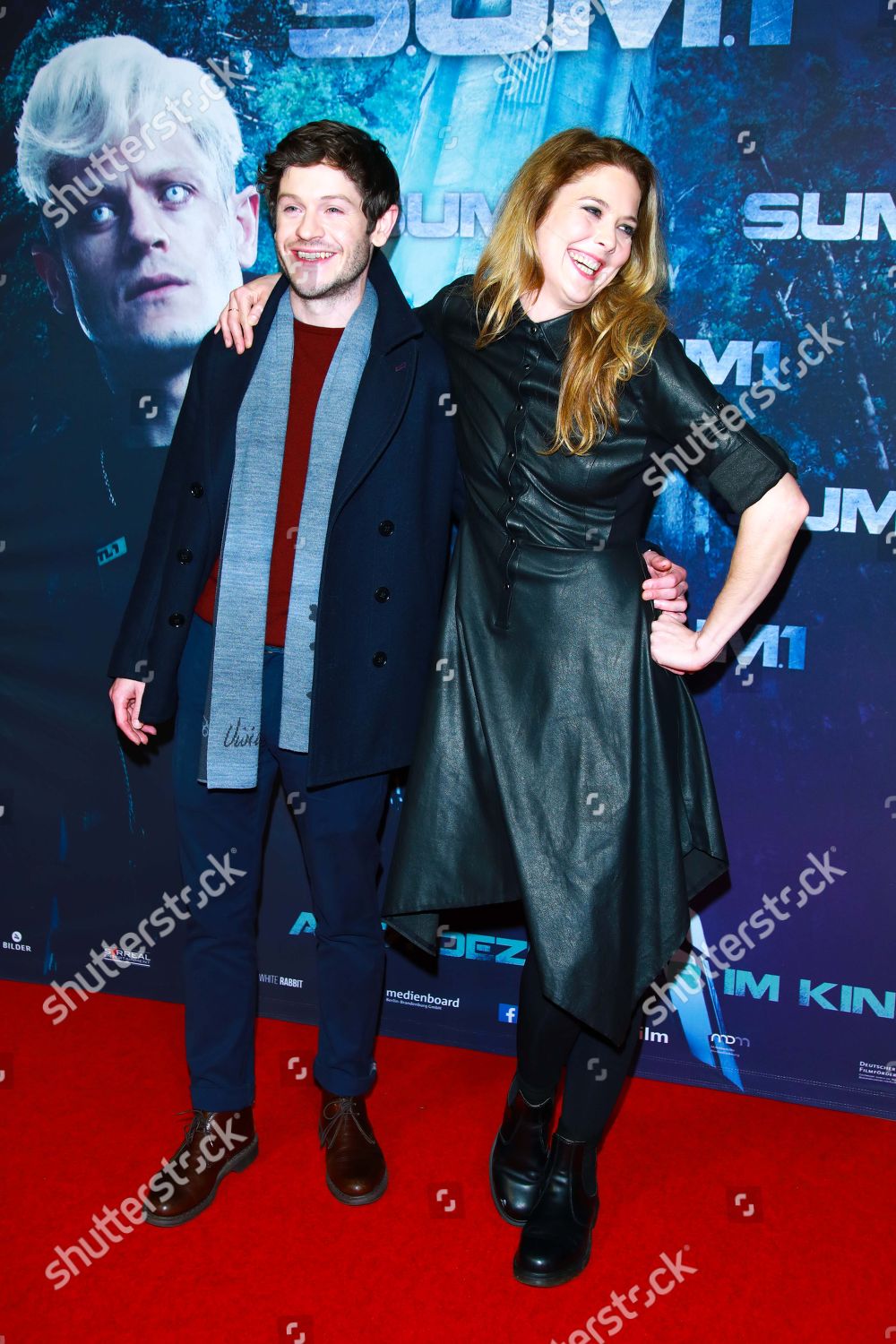 Ivan Rheon Mit Partner Zoe Grisedale Editorial Stock Photo - Stock ...