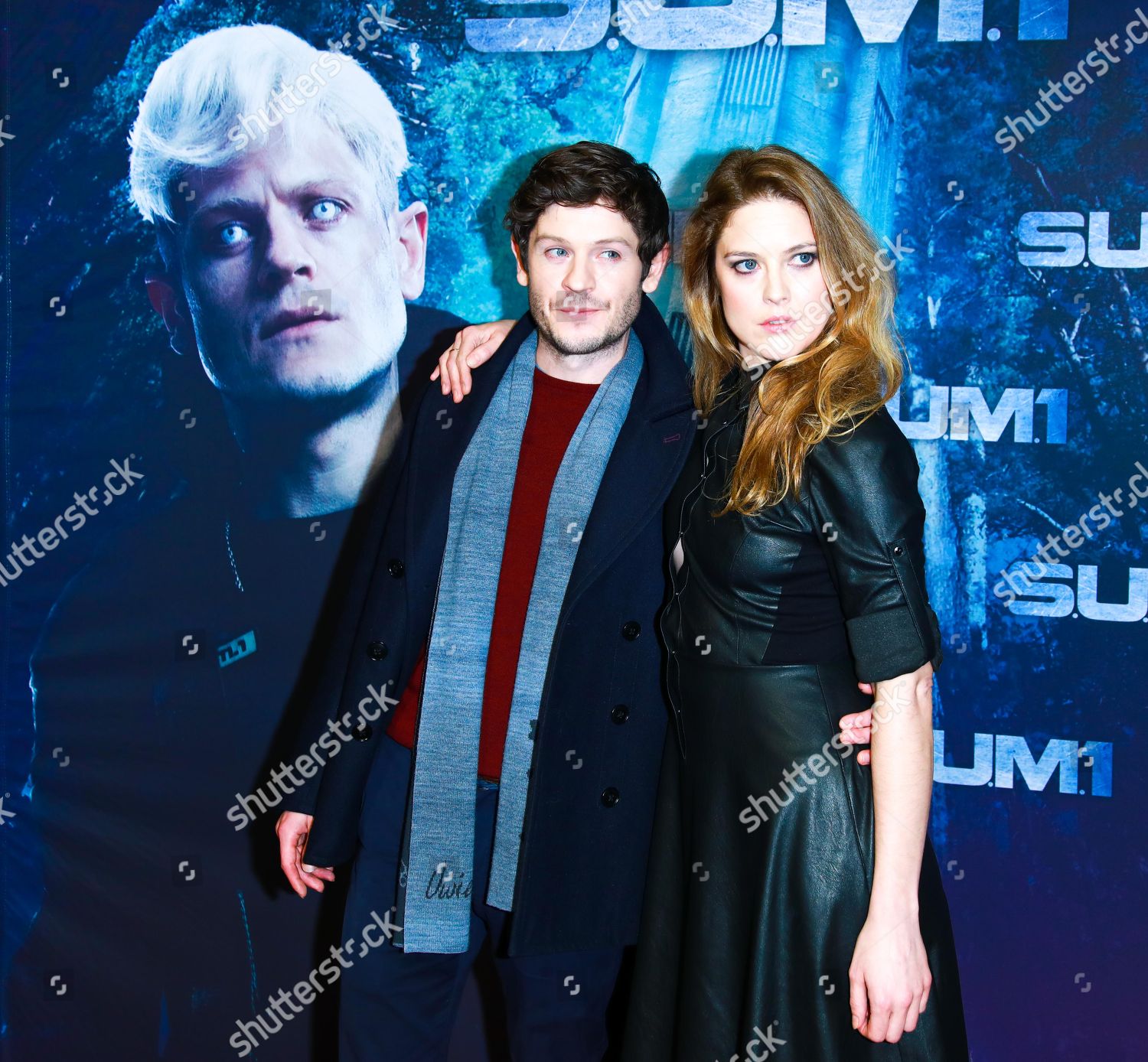 Ivan Rheon Mit Partner Zoe Grisedale Editorial Stock Photo - Stock ...
