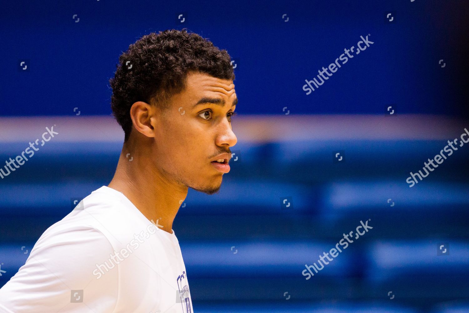 Duke Forward Jordan Tucker 5 Warms Editorial Stock Photo - Stock Image ...