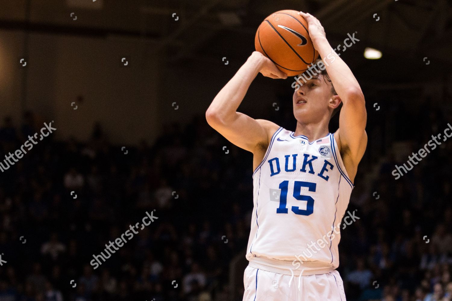 Duke Guard Alex Oconnell 15 Shoots Editorial Stock Photo - Stock Image ...