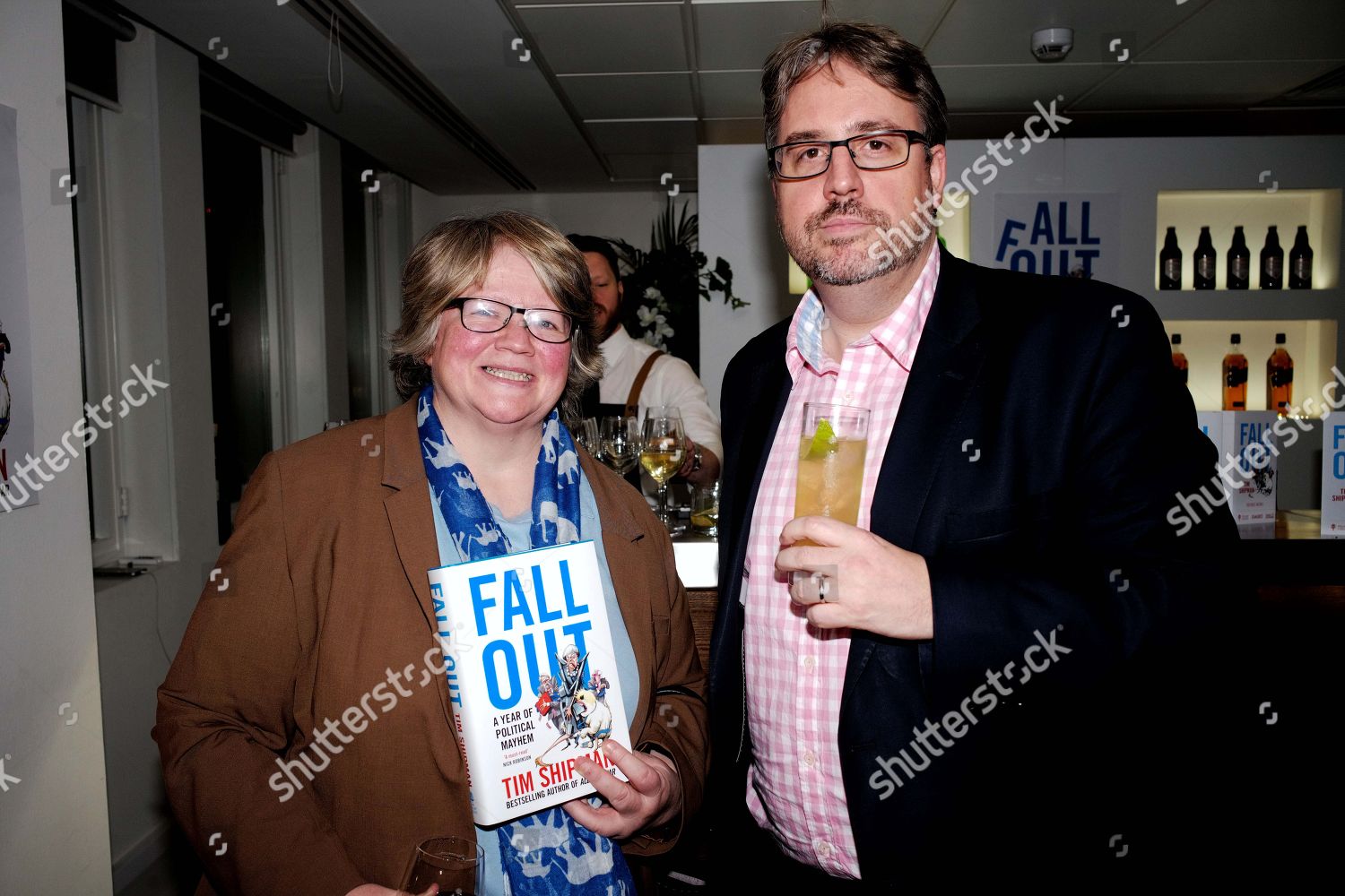 Tim Shipman Therese Coffey Mp Editorial Stock Photo - Stock Image ...