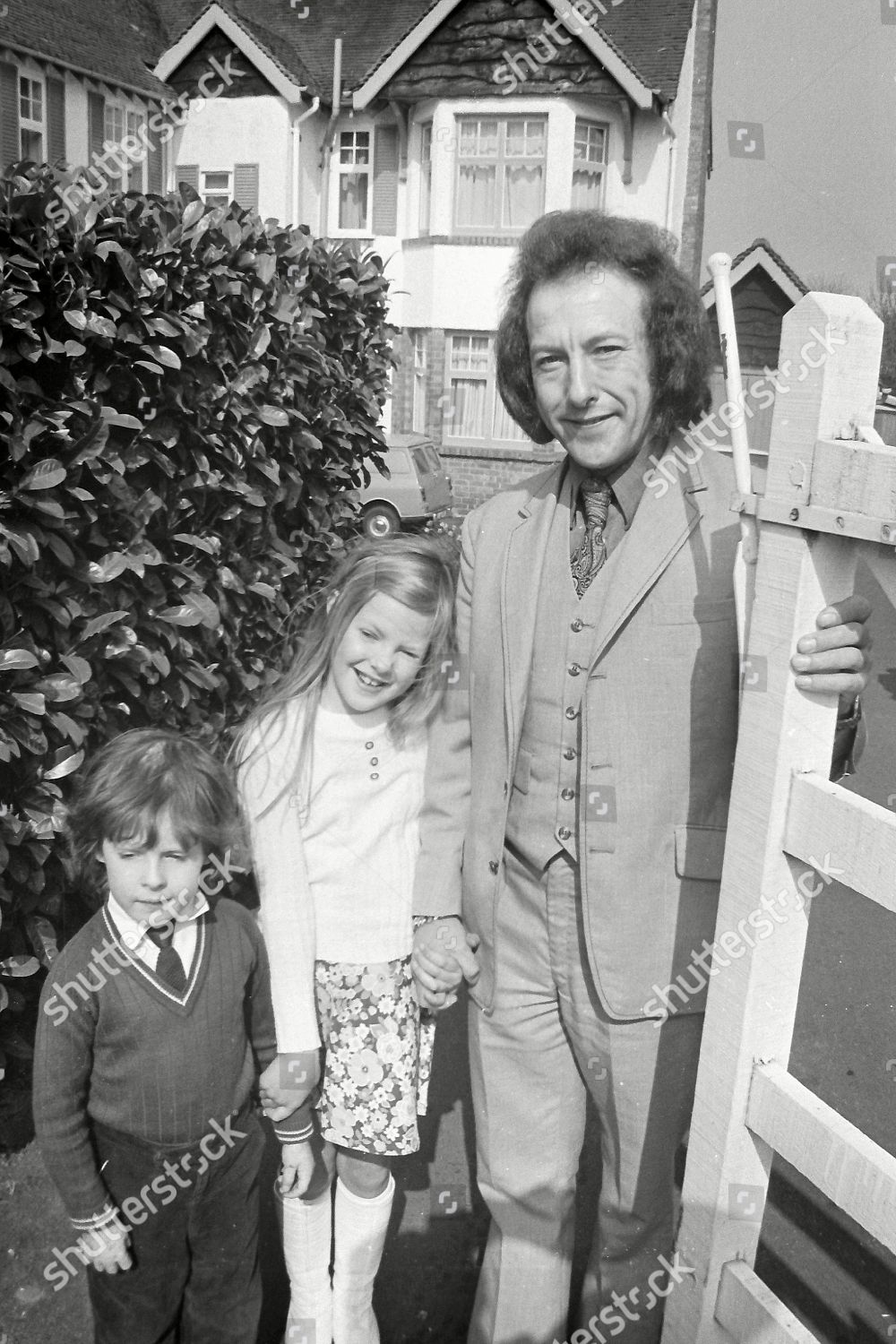 Ronald Milhench His Children Their Wolverhampton Editorial Stock Photo ...