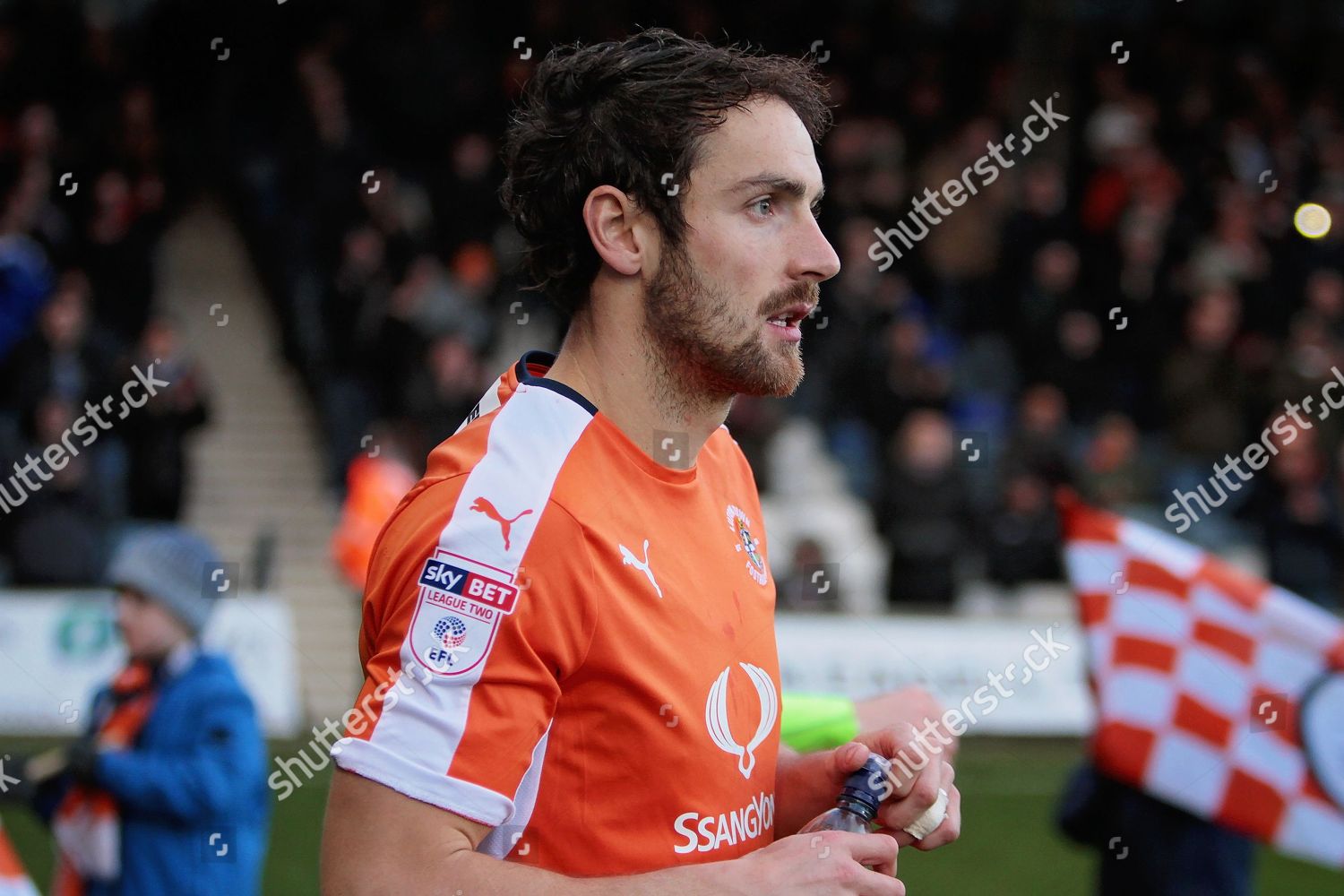 Luton Town Forward Danny Hylton 9 Editorial Stock Photo - Stock Image ...