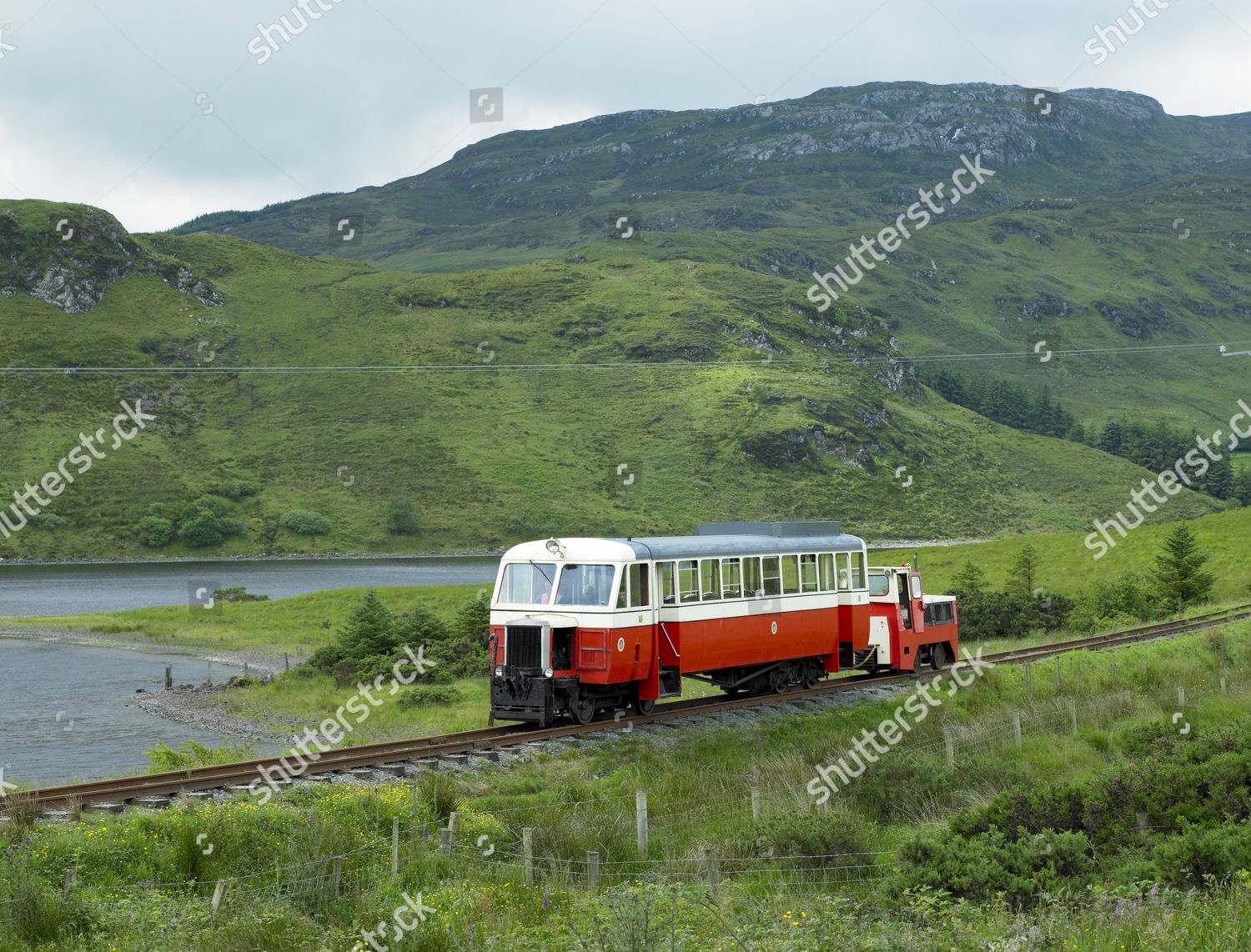 Narrow Gauge Railway Fintown County Donegal Editorial Stock Photo ...
