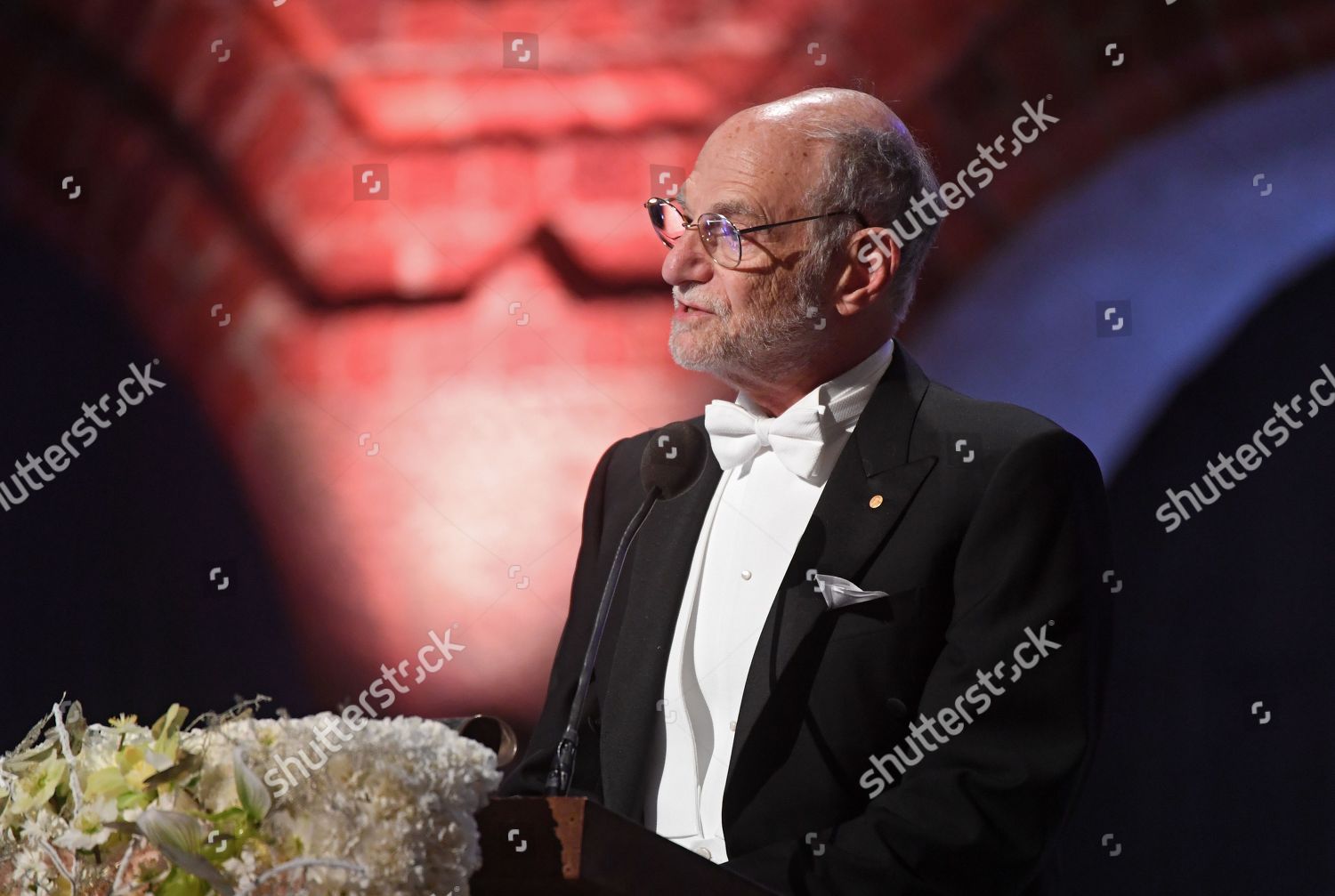 Michael Rosbash Laureate Medicine 2017 Gives Editorial Stock Photo ...