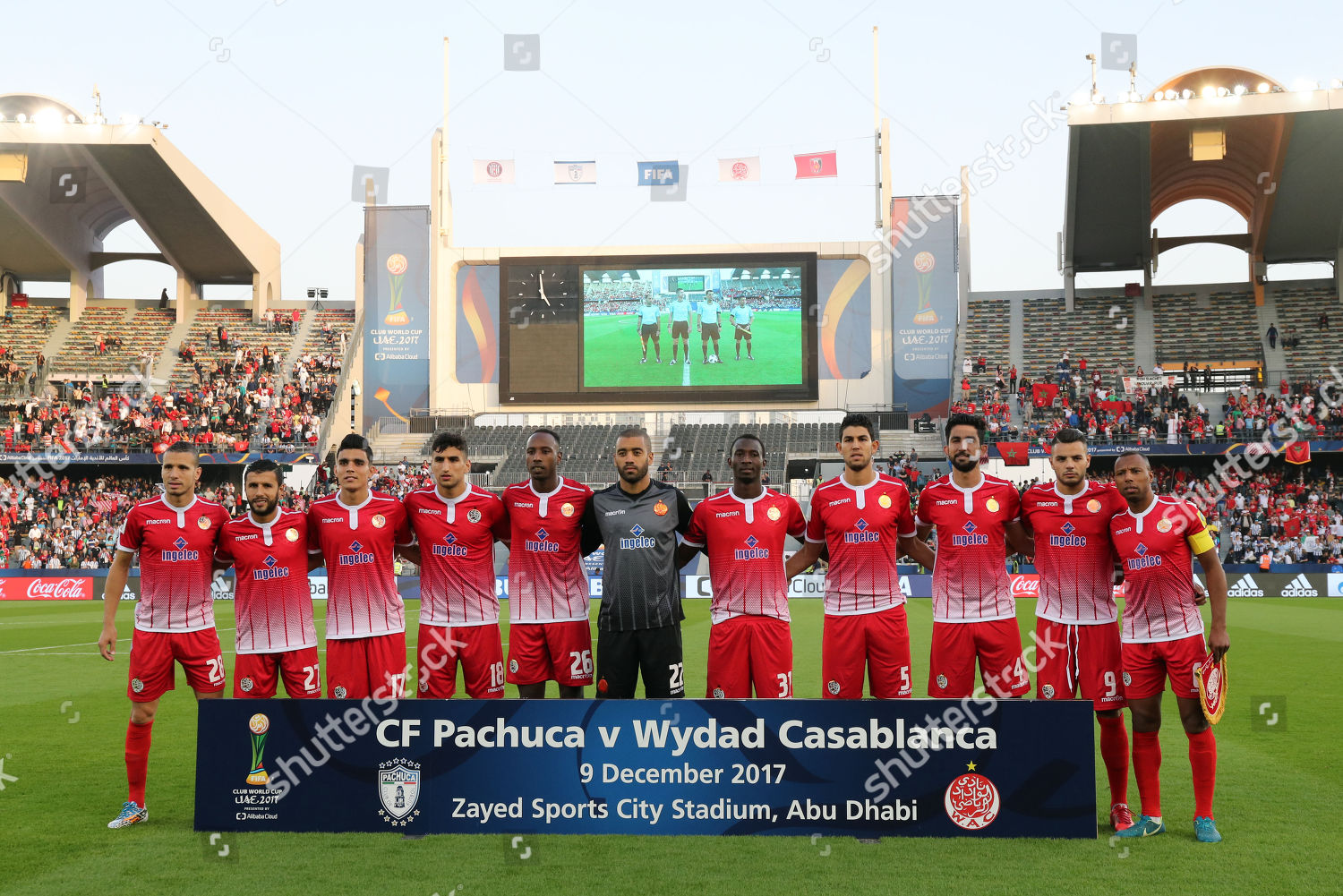 Wydad Casablanca Team Group Lineup Editorial Stock Photo - Stock Image ...