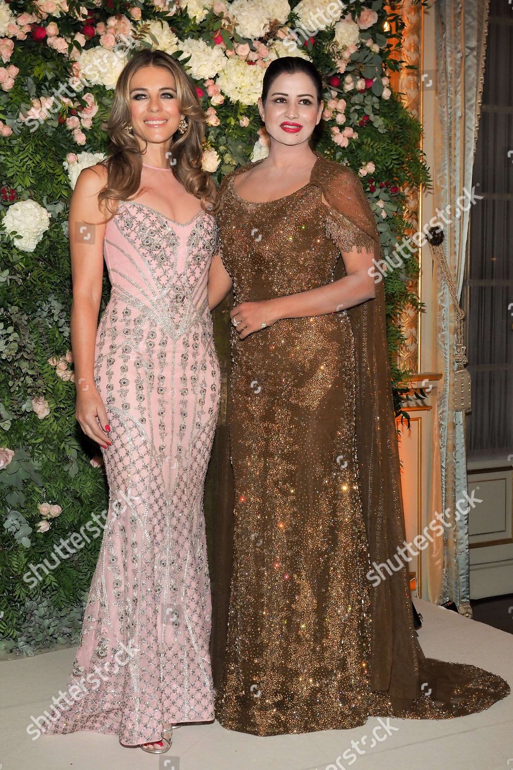 Elizabeth Hurley Sudha Reddy Editorial Stock Photo - Stock Image ...
