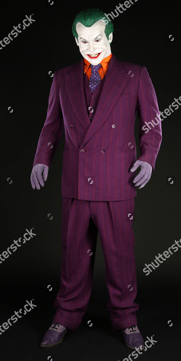 Jokers Jack Nicholson Costume Tim Burtons Editorial Stock Photo - Stock ...