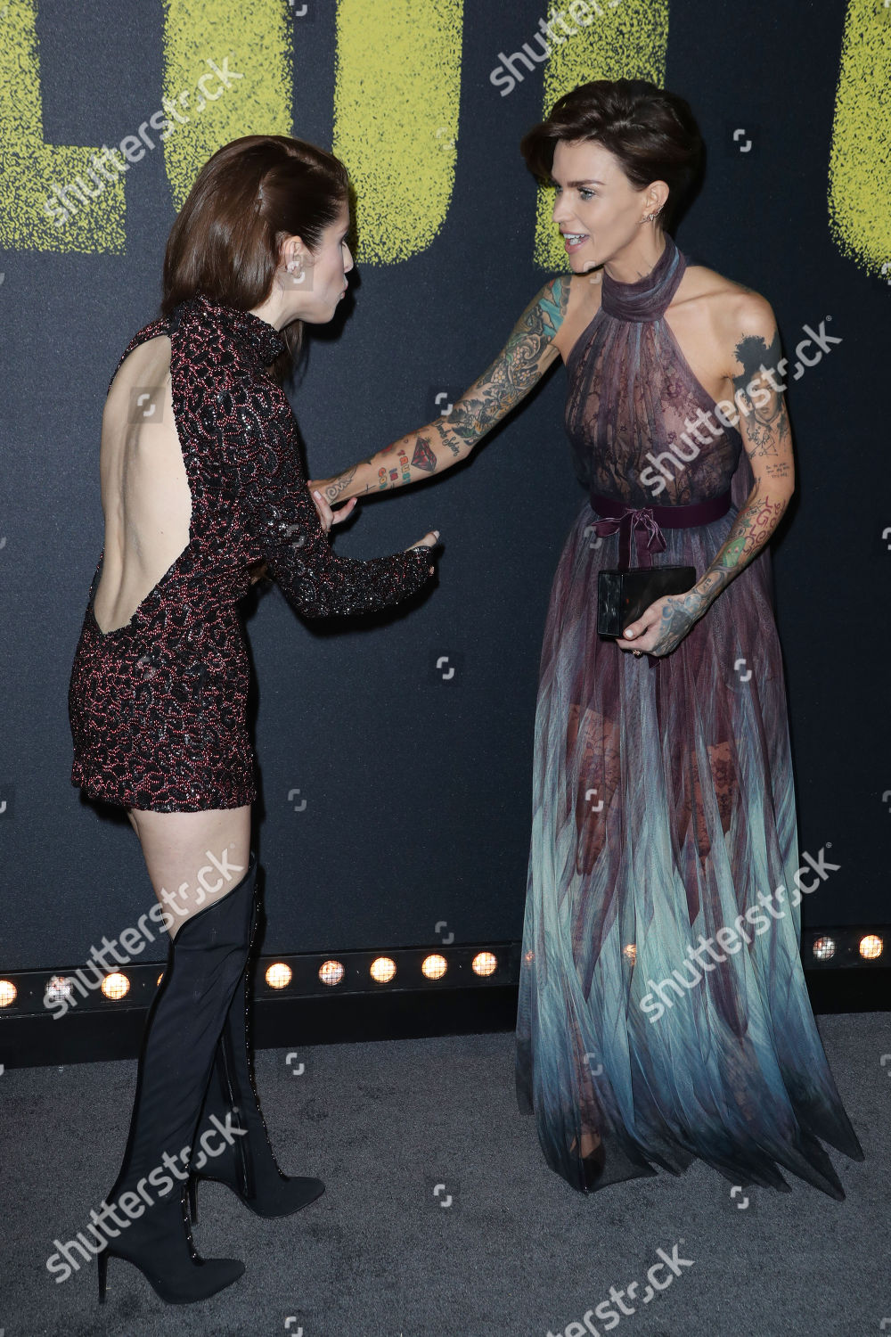 Anna Kendrick Ruby Rose Editorial Stock Photo - Stock Image | Shutterstock