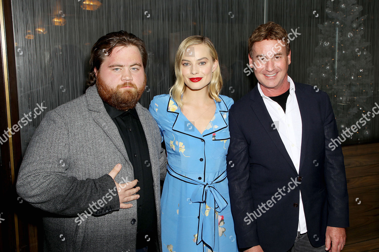 Paul Walter Hauser Margot Robbie Steven Editorial Stock Photo - Stock ...
