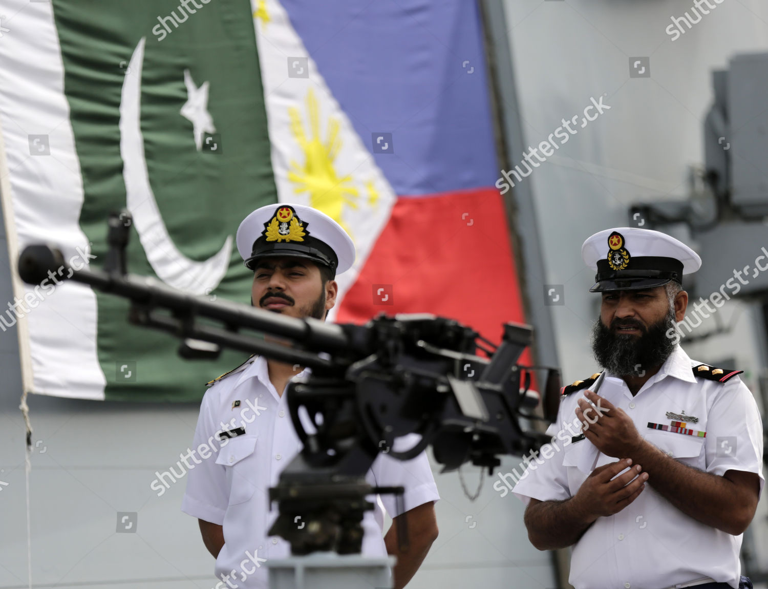 Crew Pakistan Navy Ship Pns Saif Editorial Stock Photo - Stock Image ...