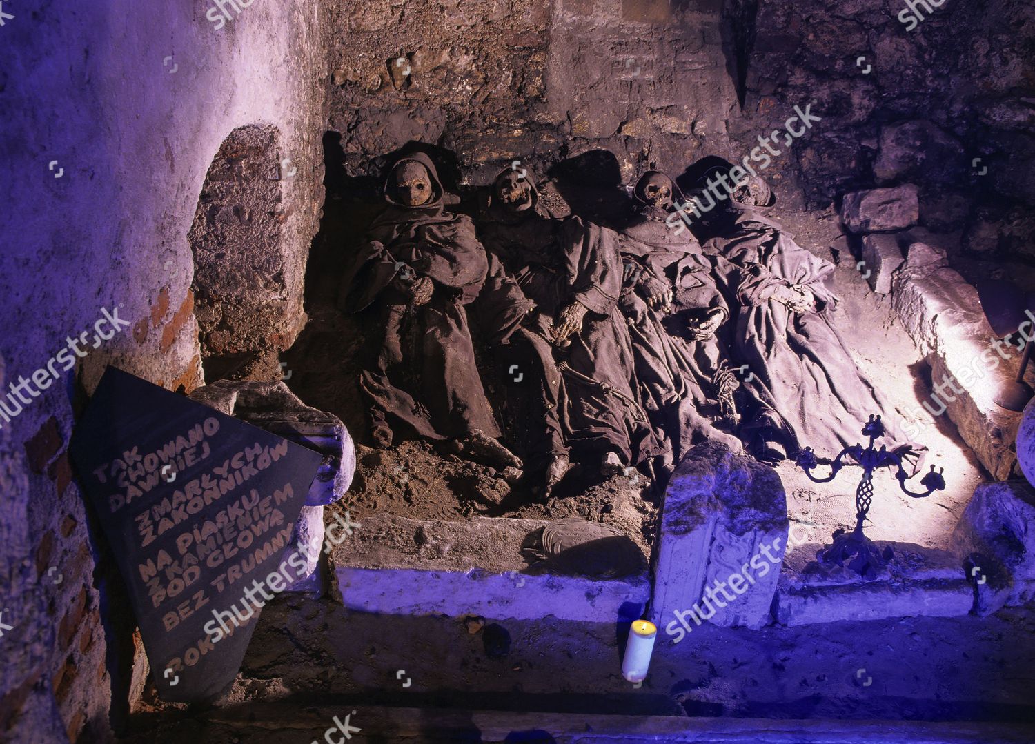 Tombs Mummies Crypt St Casimir Sanctuary Editorial Stock Photo - Stock ...